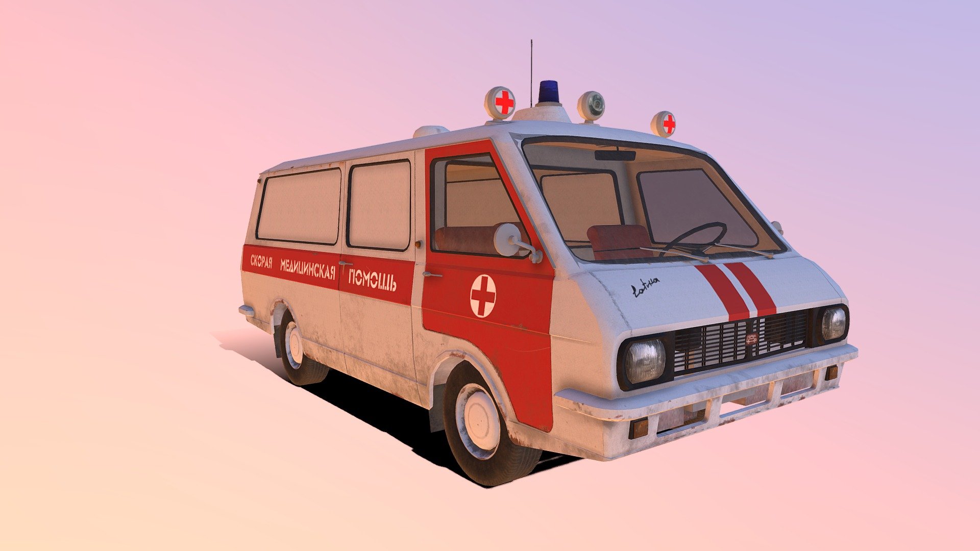 РАФ-2203 - Download Free 3D model by mamont nikita (@mamontnikita62 ...