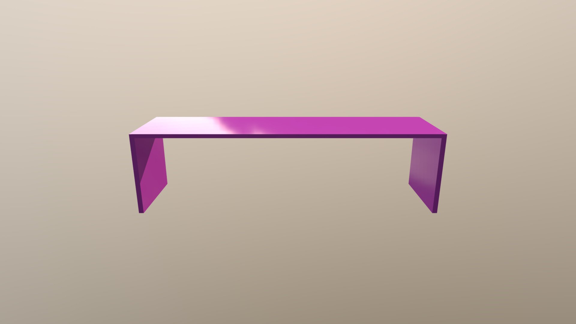 Simple Table (Purple) - Download Free 3D model by mordax [0f908d4 ...