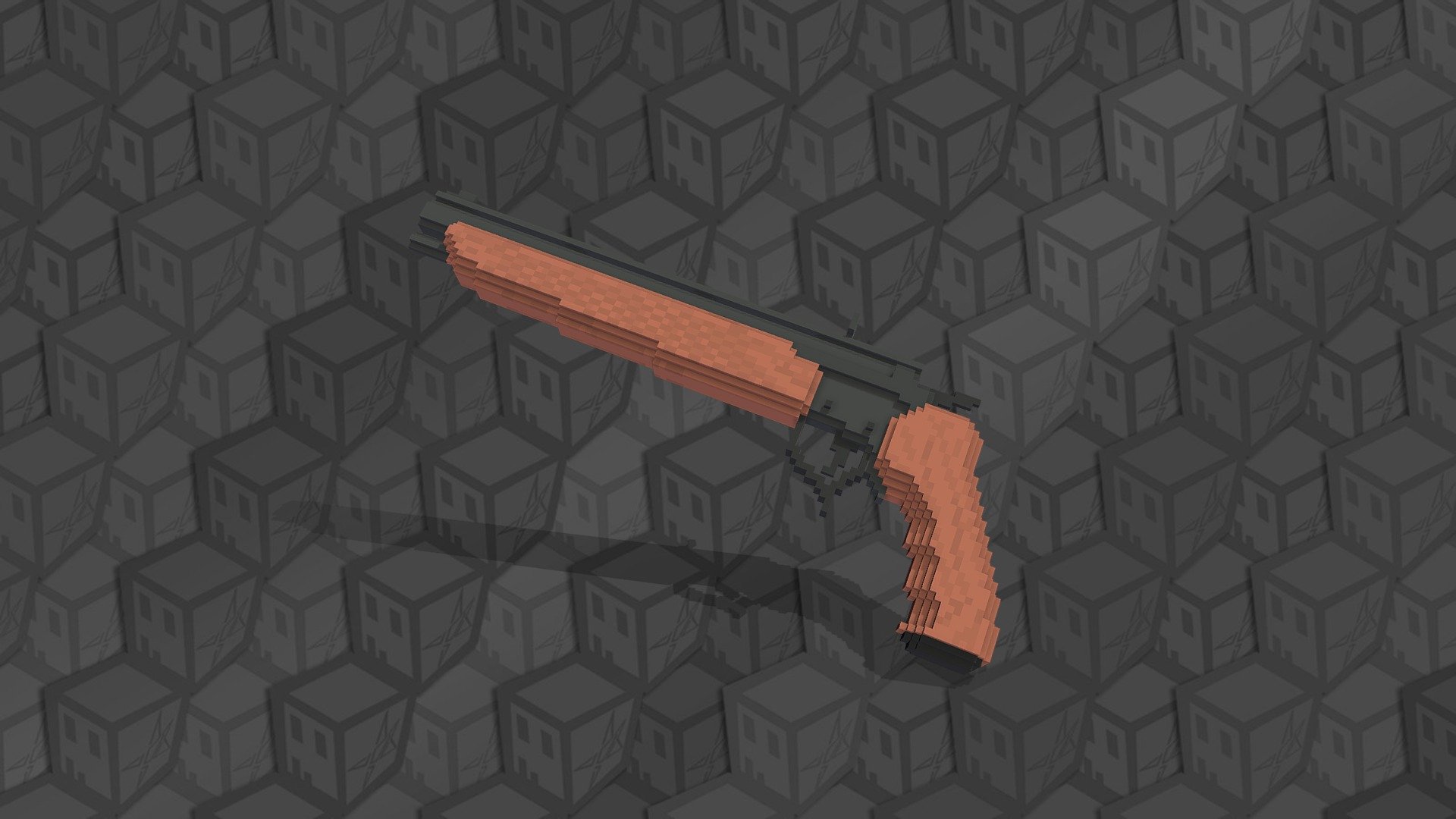 marksman_pistol - 3D model by zachrywilsn | nullblox (@zachrywilsn ...
