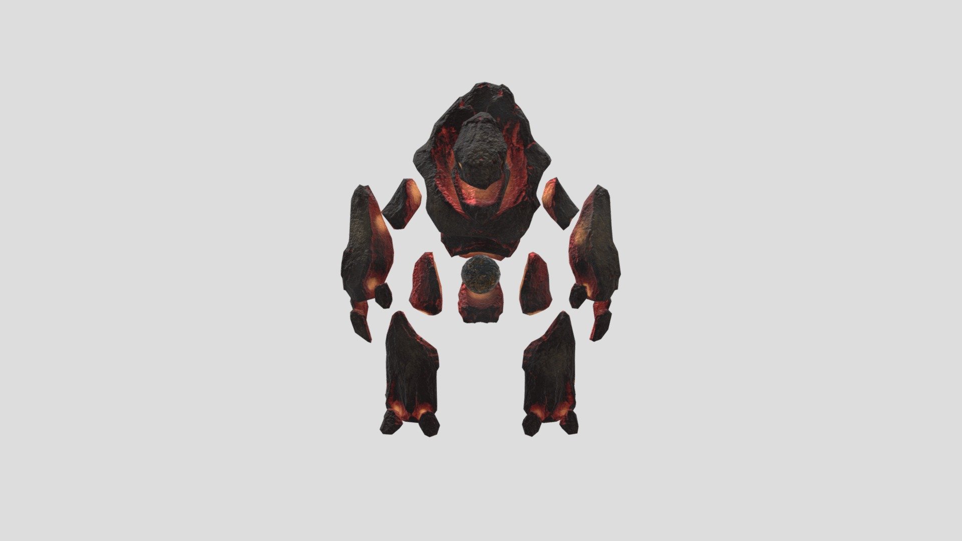 Lava elemental_test - 3D model by BlakeCBarnes [0f90f68] - Sketchfab