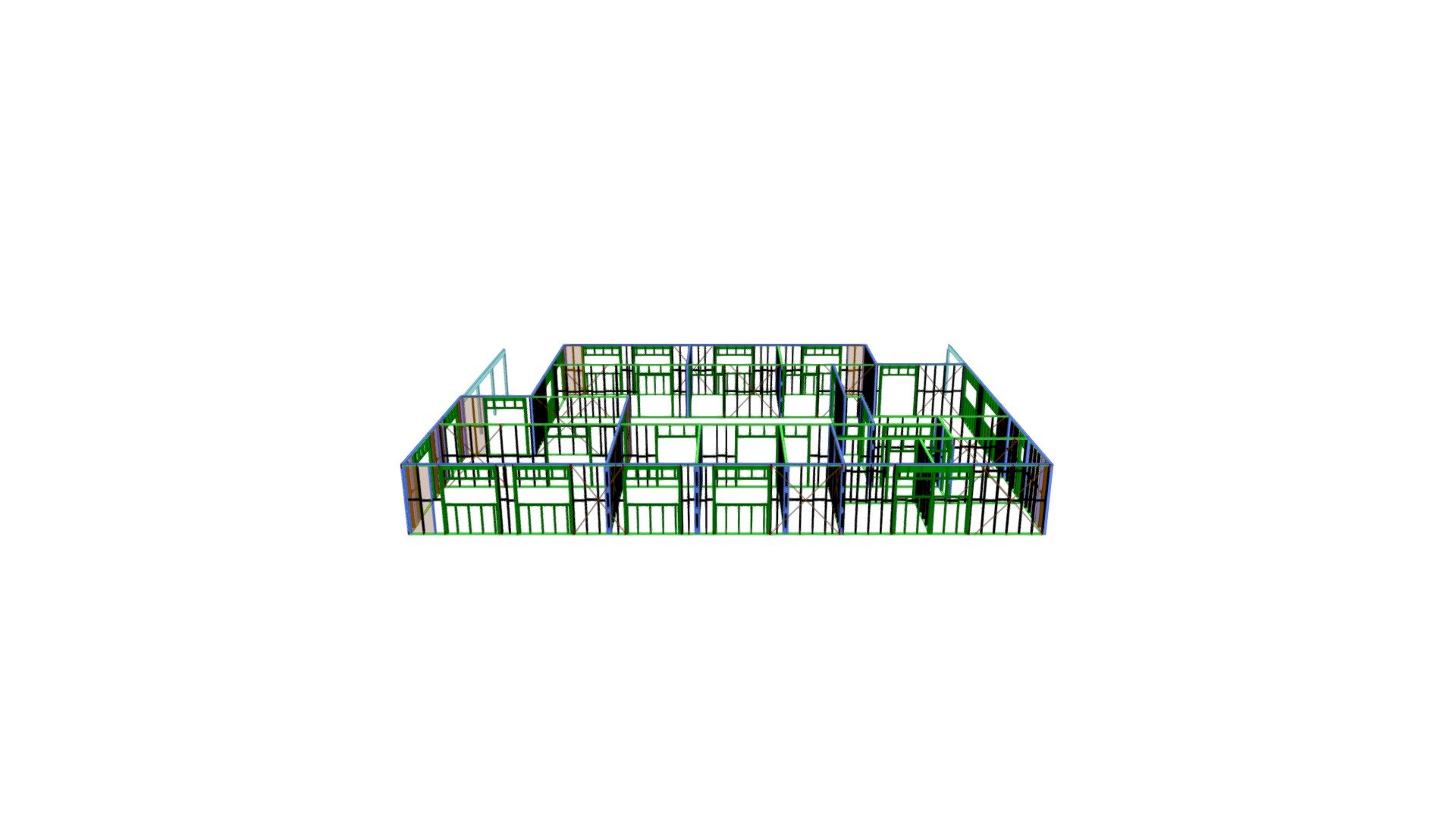 3D Admin Wall - 129 Derwent Park Road - 3D model by khoa.tranmyteam ...