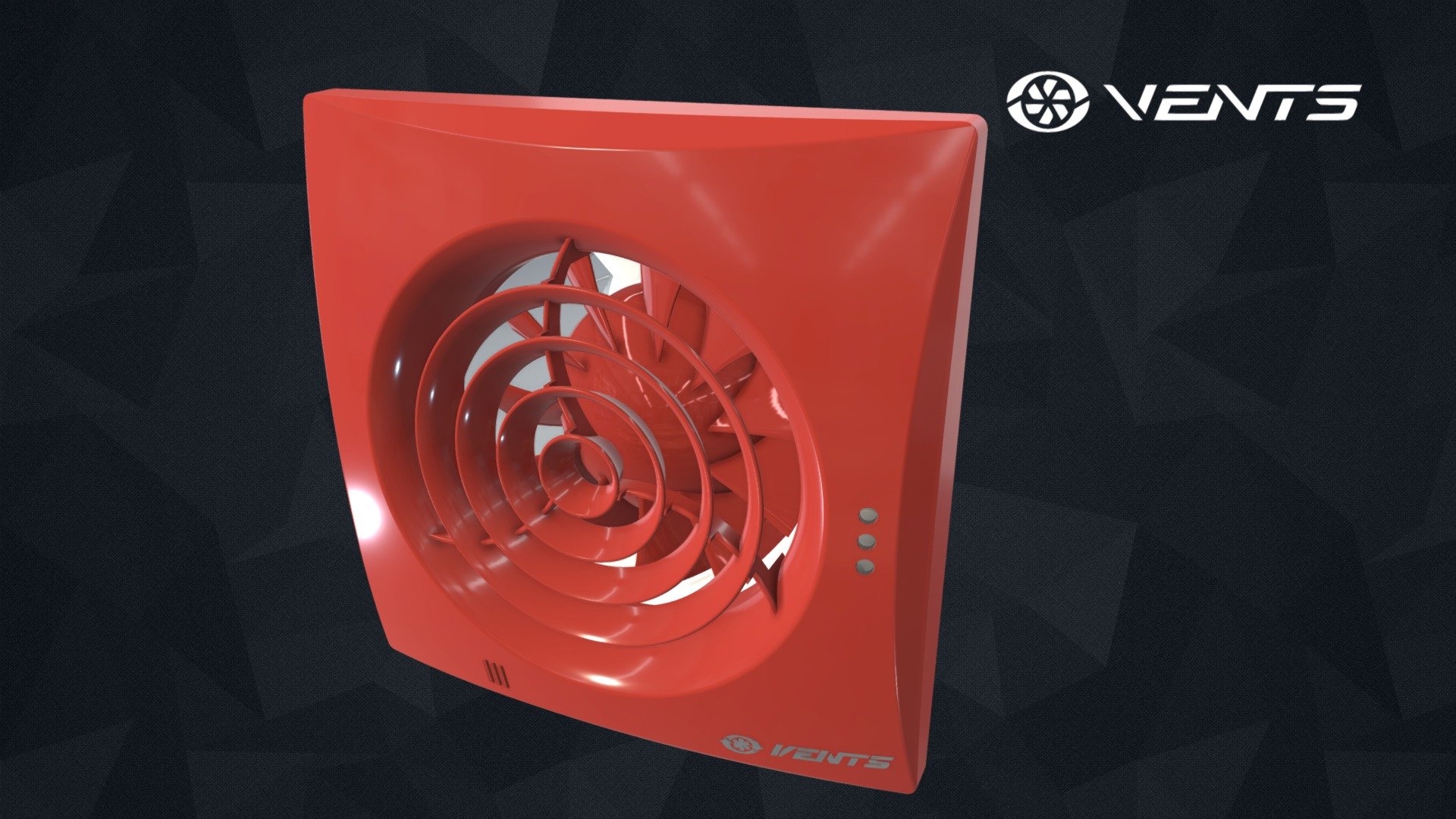 VENTS Quiet Red - 3D model by Blauberg Group (@BlaubergGroup) [0f91d30 ...