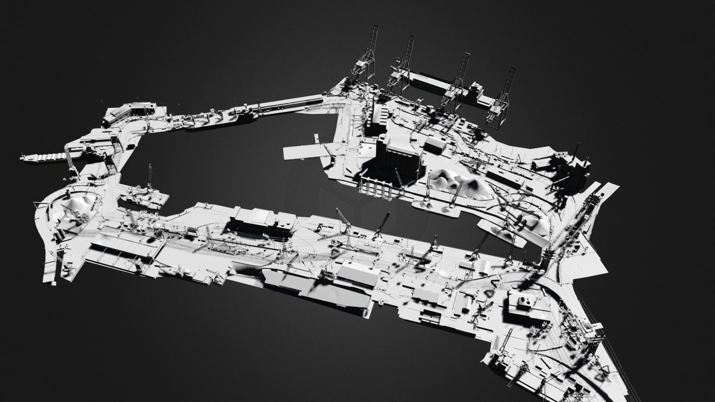 Ferry Wharf - Download Free 3D model by FreddKrueger (@Andrei.K ...