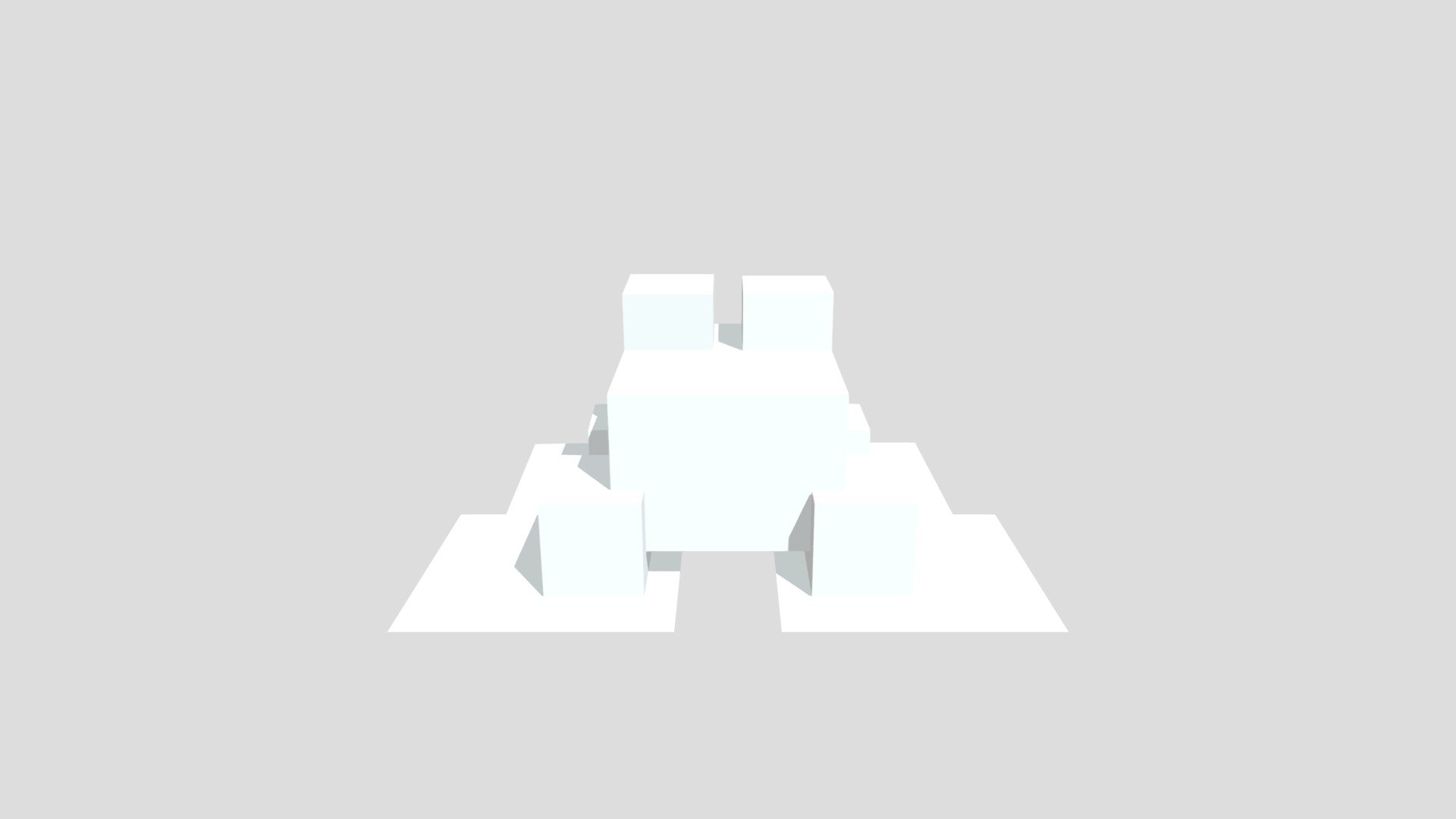 Minecraft Frog - 3D model by Faertoon [0f9570a] - Sketchfab