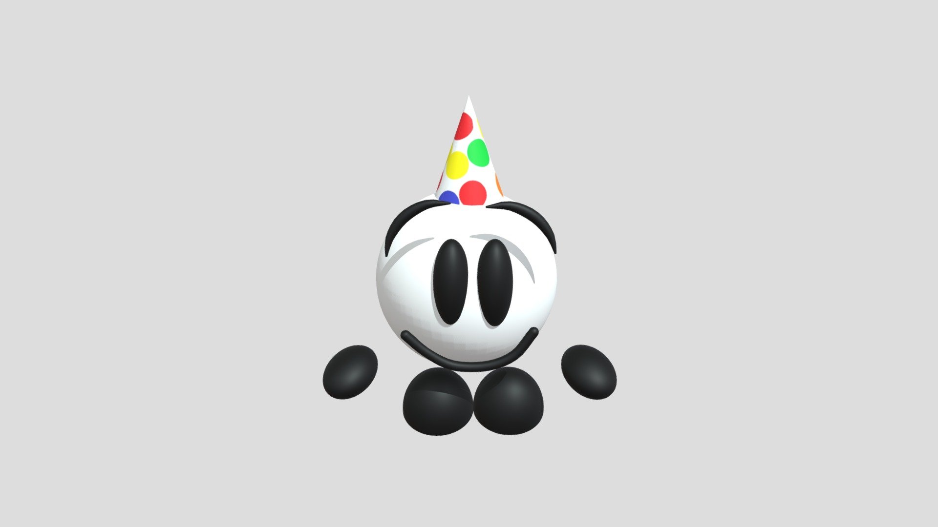 Party Yin - Download Free 3D model by 3Dmodels4YOU [0f97bc7] - Sketchfab