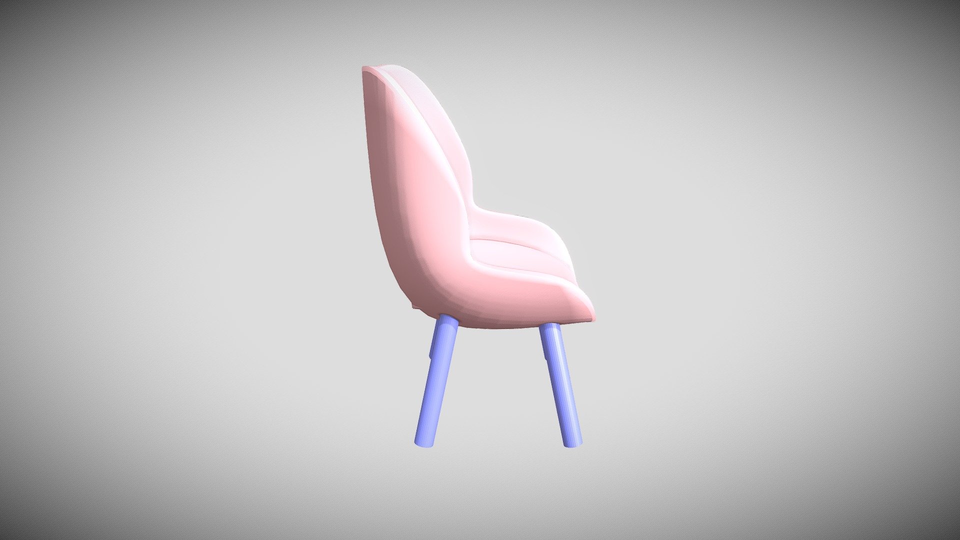 stoel - 3D model by napdoris [0f981a9] - Sketchfab