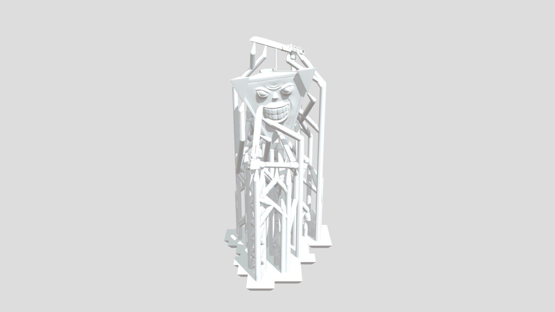 Modron - Tridrone - Geometric Warrior - Download Free 3D model by np ...