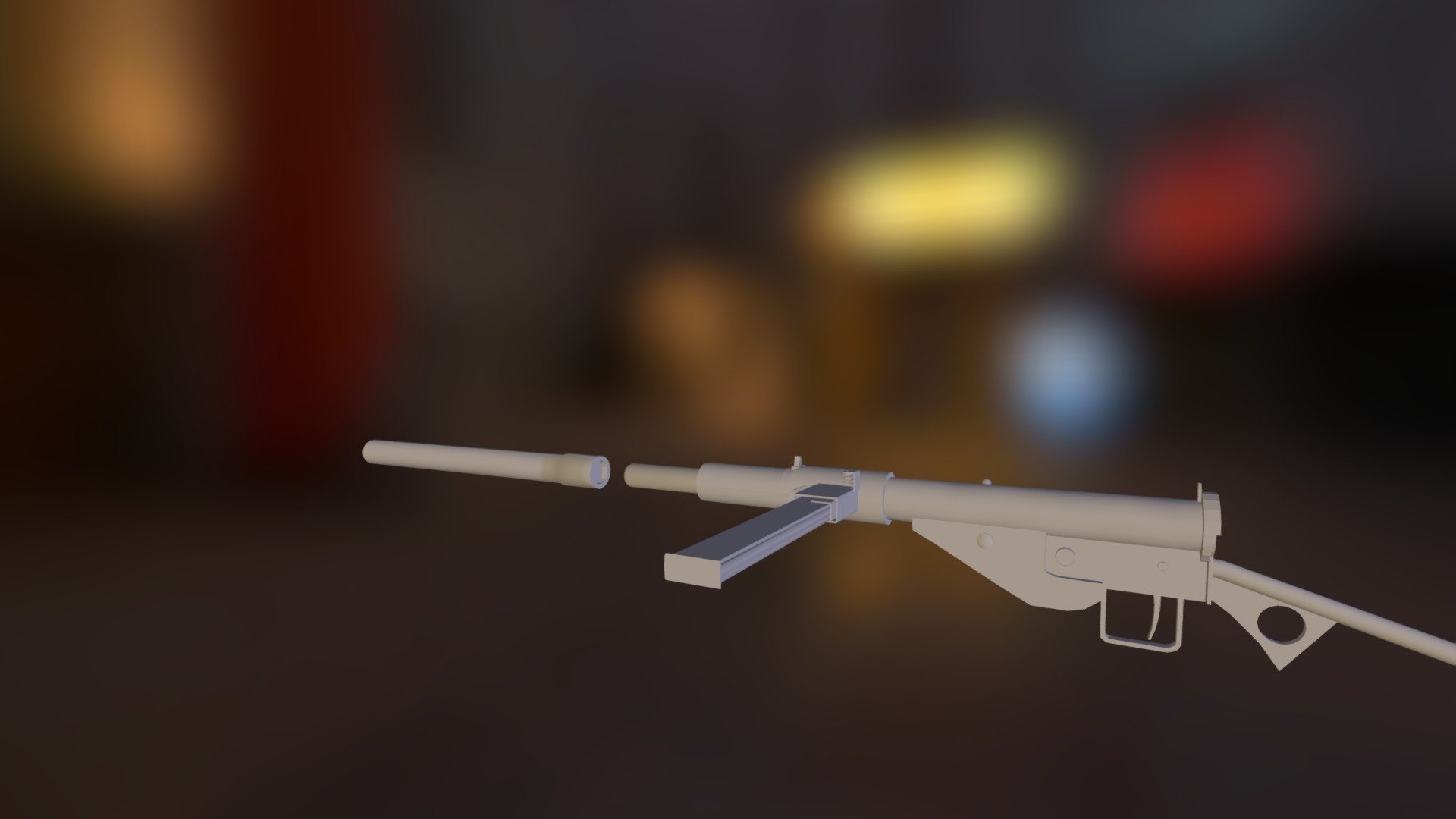 Sten Gun - 3D model by levi_grosse [0f99628] - Sketchfab