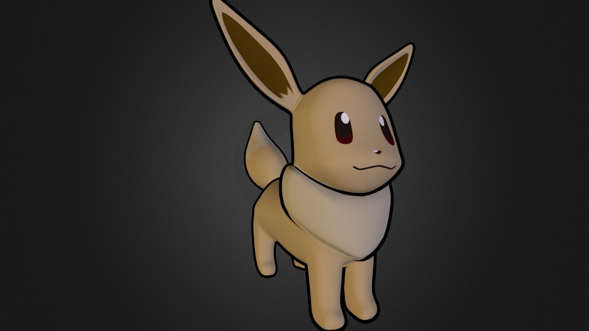 Eevee - 3D model by jroig24 [0f9a041] - Sketchfab