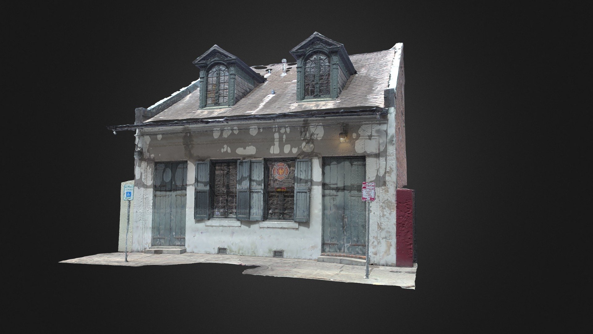 Oldest Fire Station in the French Quarter. - 3D model by 3D Scan New ...