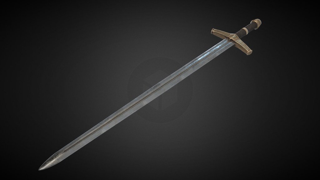 Longsword 2 - 3D model by soulwailer [0f9b665] - Sketchfab