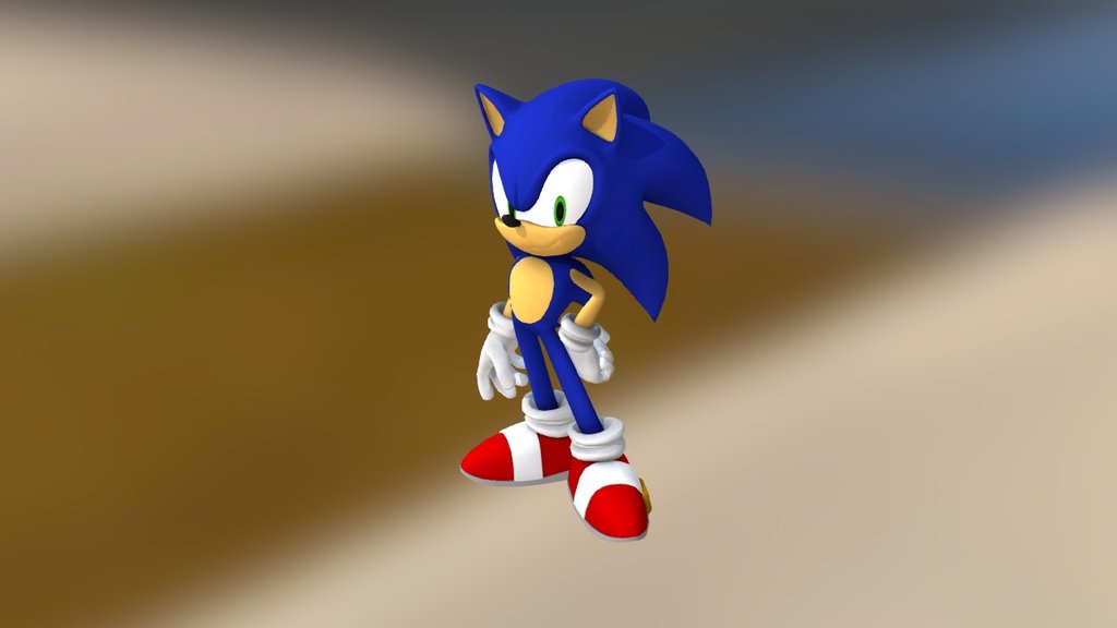 Sonic - 3D model by beholdmidia [0f9c0d5] - Sketchfab