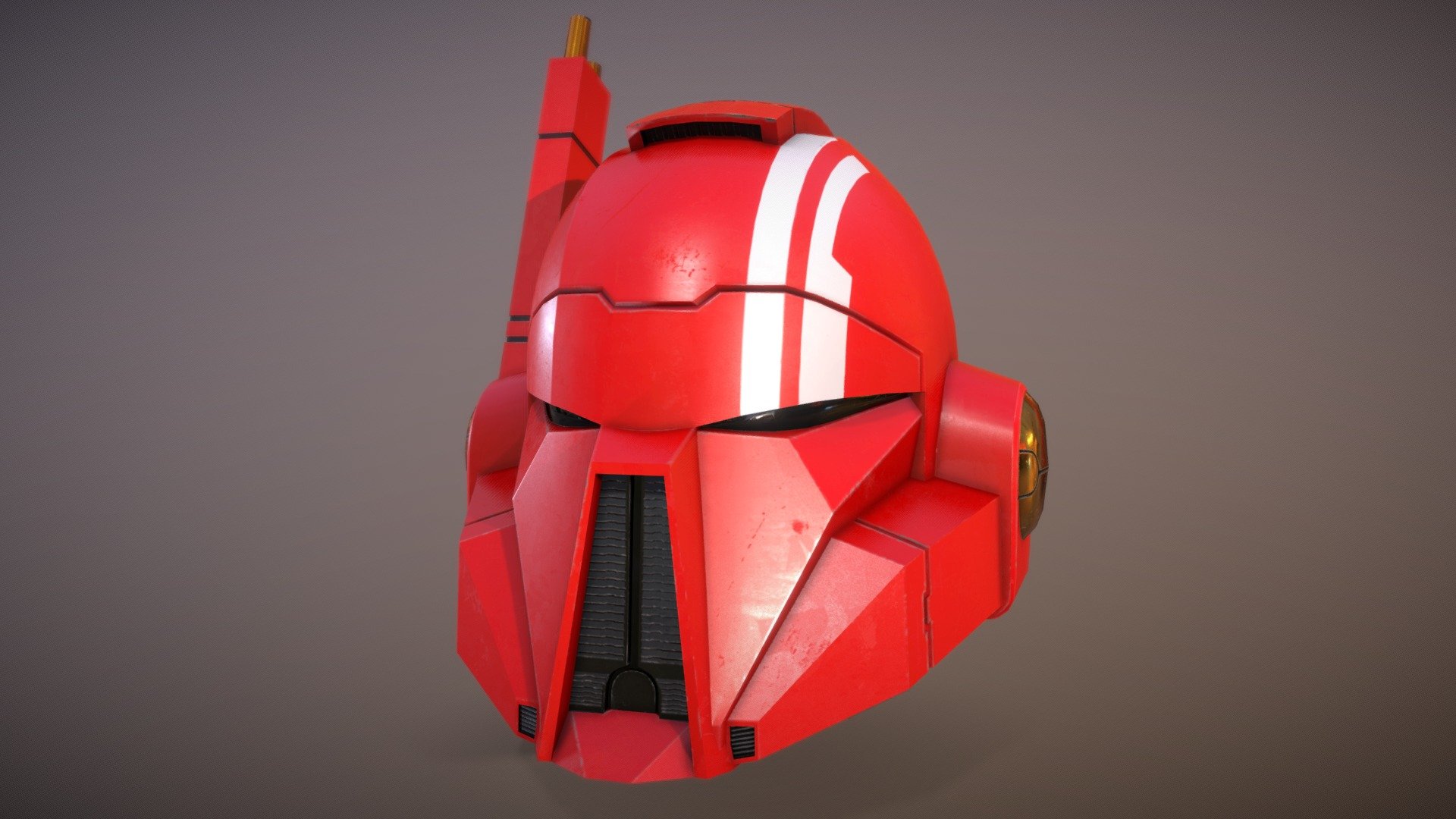 Warhammer 40k Tau Space Marine Helmet - 3D model by Kieran_Bowsher ...