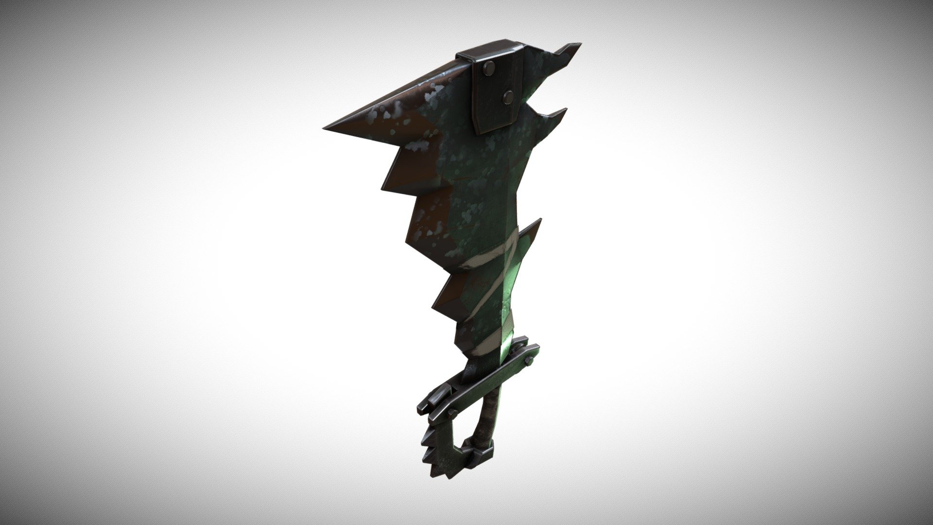Orc Sword Axe - 3D model by ijichi [0f9e584] - Sketchfab