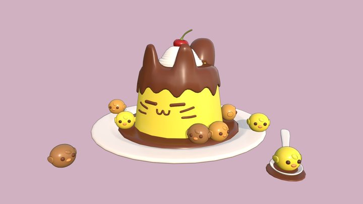 Kawaii 3D models - Sketchfab