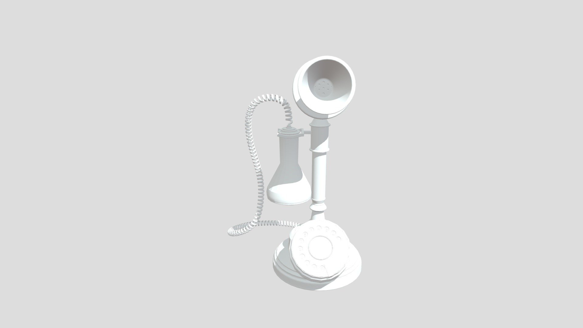 Telefono Antiguo - 3D model by lorenc.leonardo [0fa15f5] - Sketchfab