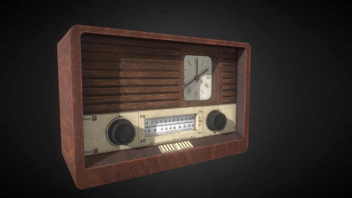 Radio 3D models - Sketchfab