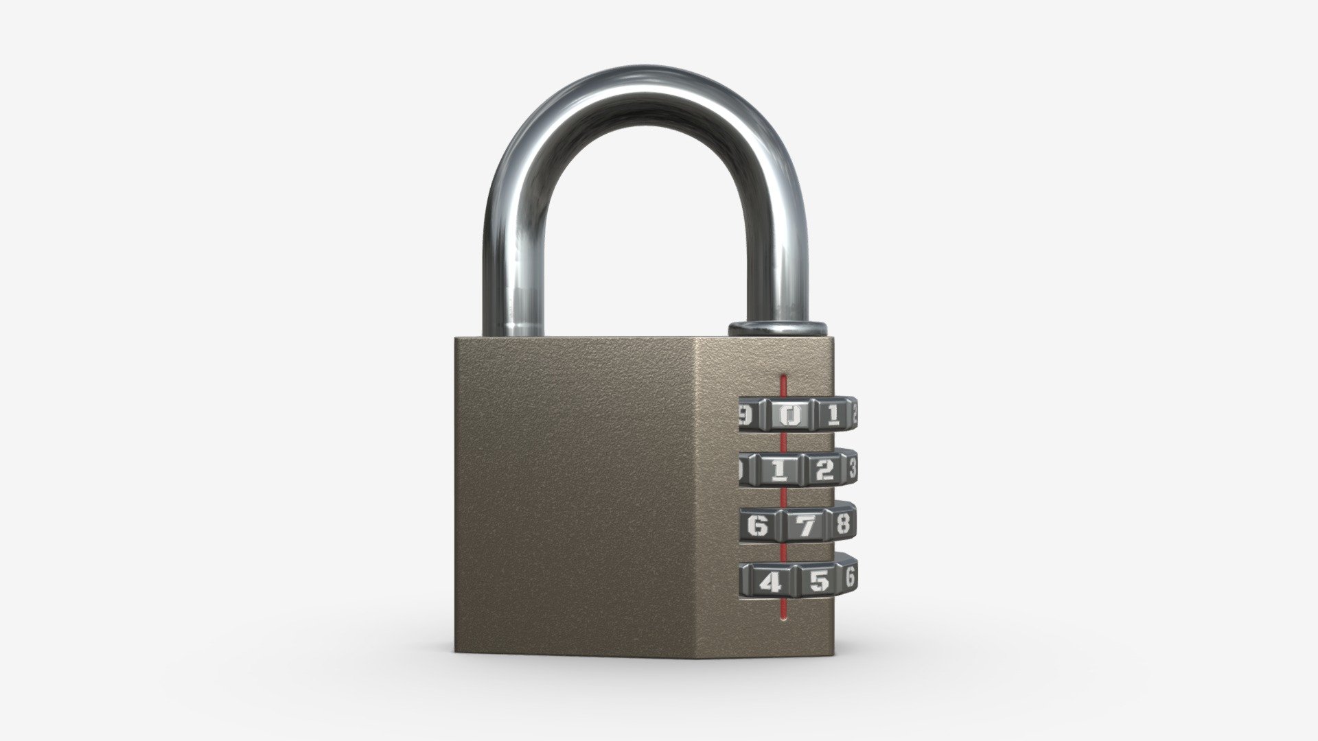 Padlock - Buy Royalty Free 3D model by HQ3DMOD (@AivisAstics) [0fa2c56 ...