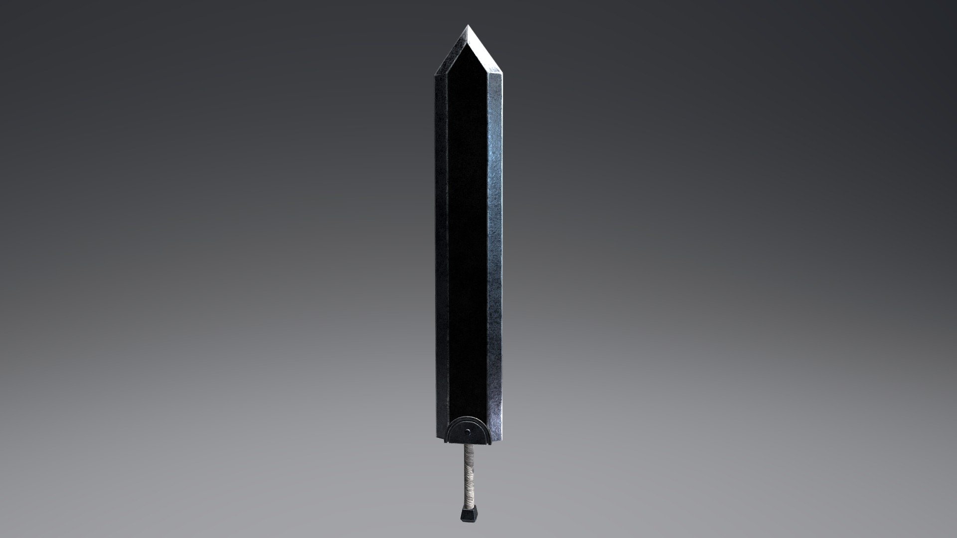 Guts dragonslayer greatsword fan art - 3D model by DirkS (@NoMouse ...