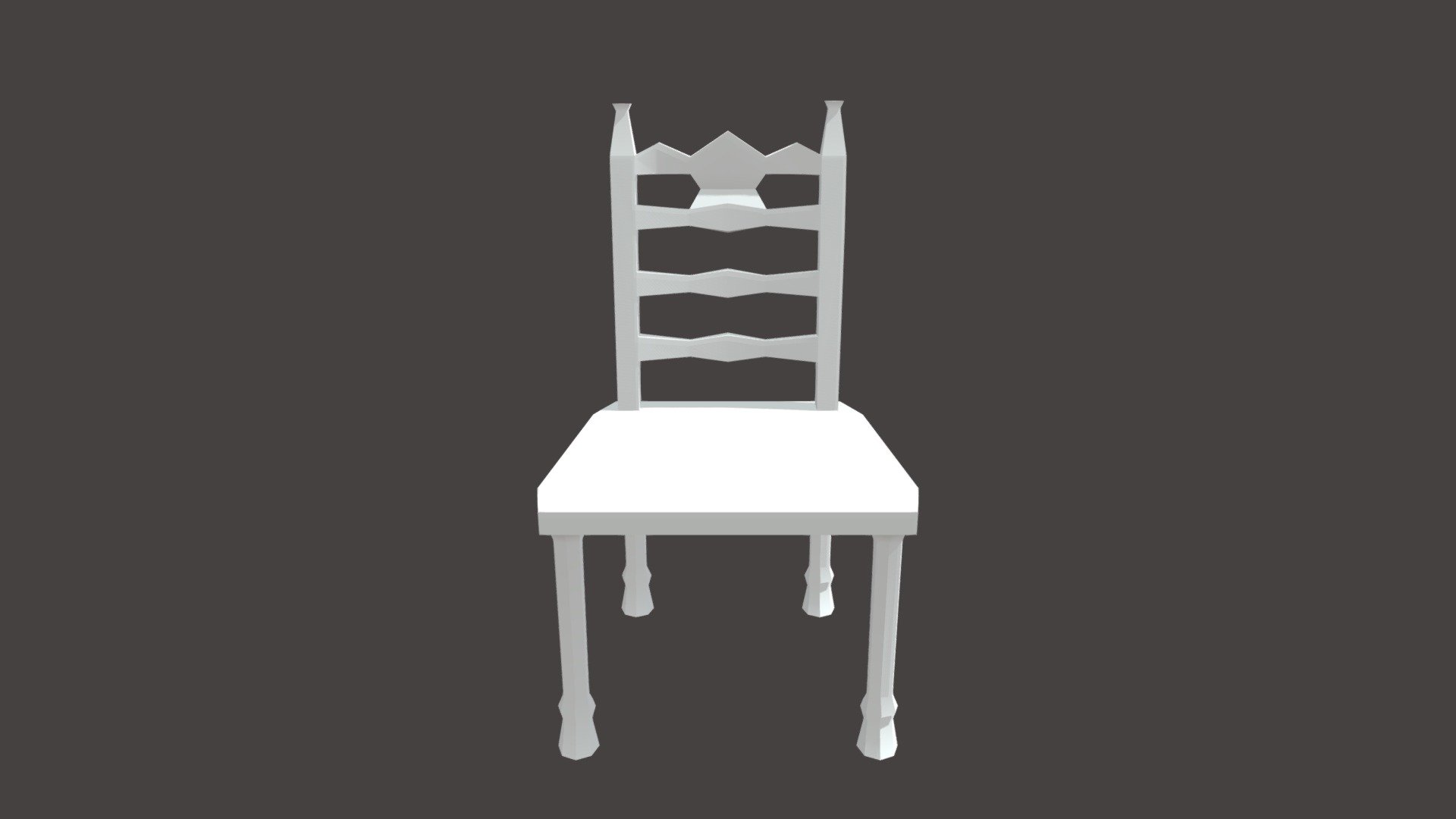chair model - 3D model by julchristley [0fa35d4] - Sketchfab