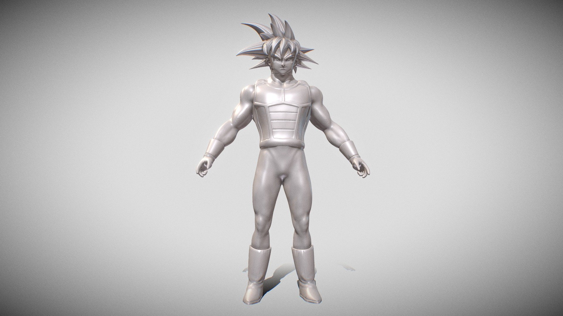 Articulated Goku Model - 3D model by Asyraaf Ahmadi (@asyraaf) [0fa4821 ...