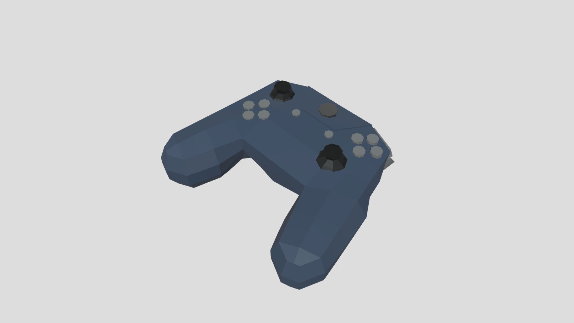 Low-Poly Video Game Controller - Download Free 3D model by MRJohnson12 ...