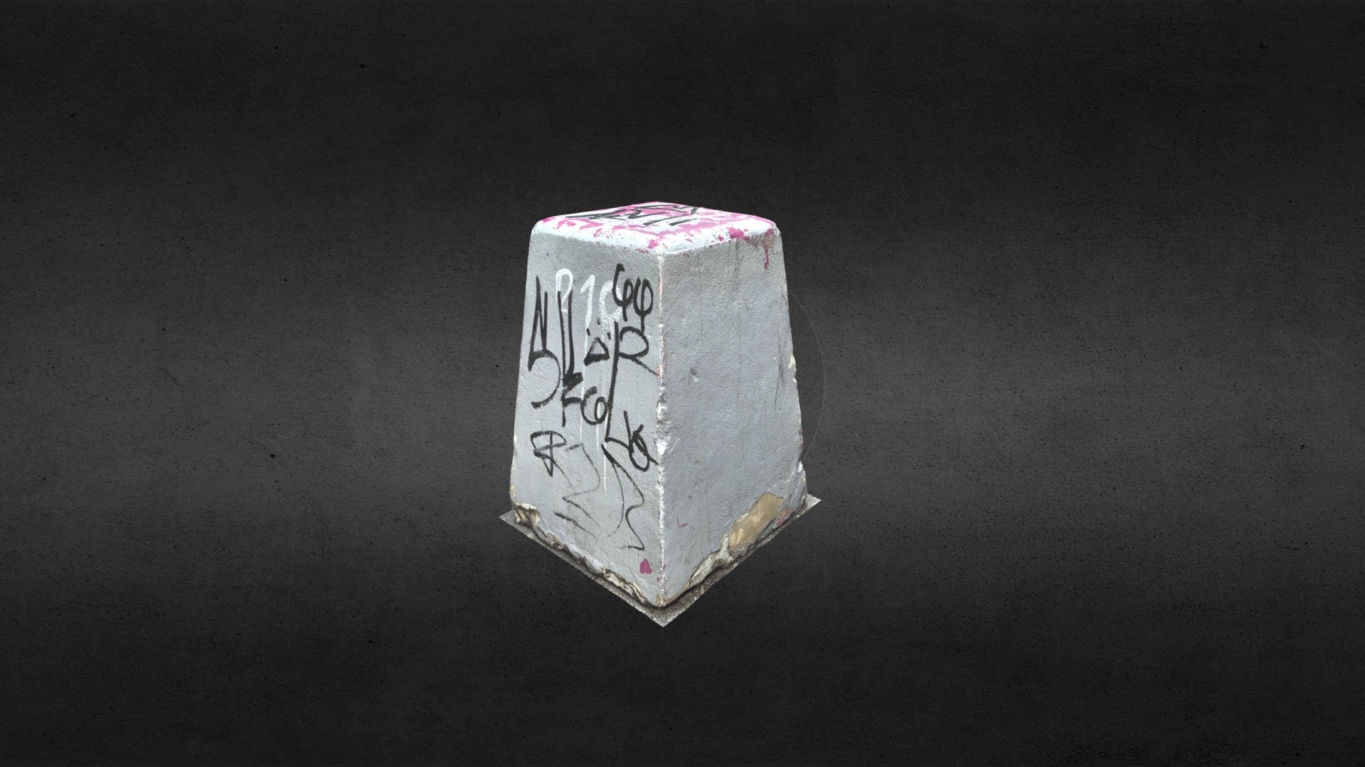 Concrete road block 02 - Download Free 3D model by chabychab [0fa6ac6 ...