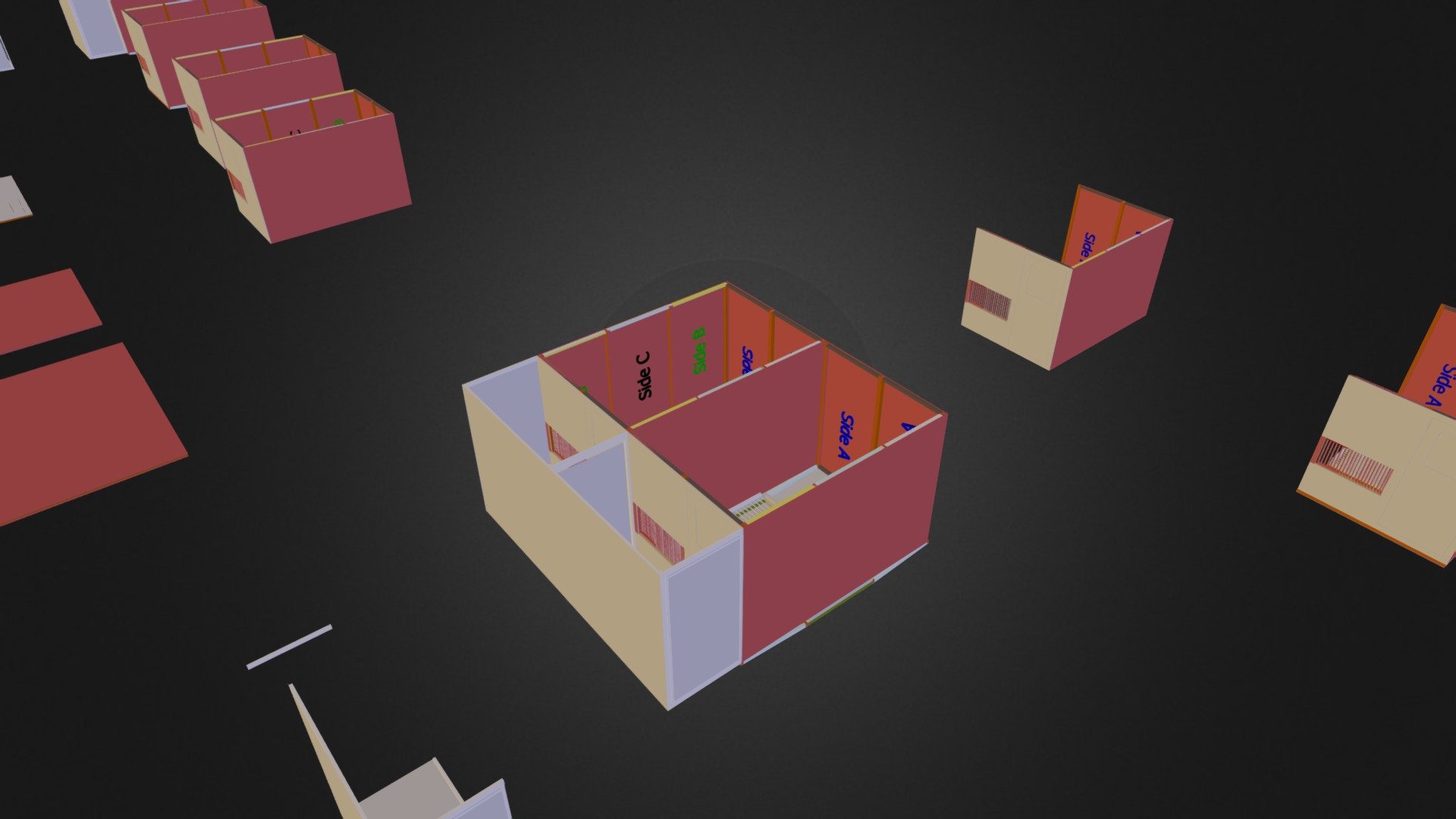 Chamber Plans.dae - 3D model by AaronsWorld [0faab4d] - Sketchfab