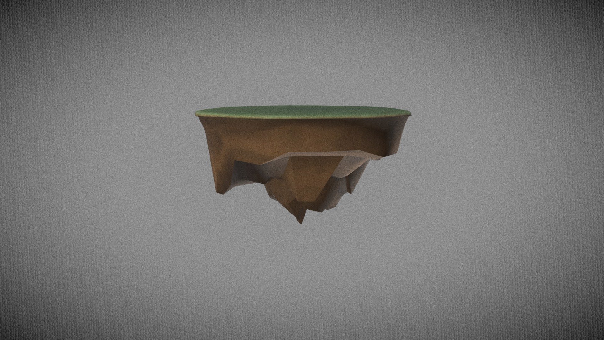 Low Poly Floating Base - 3D model by Prince Zapanta (@zapantap ...