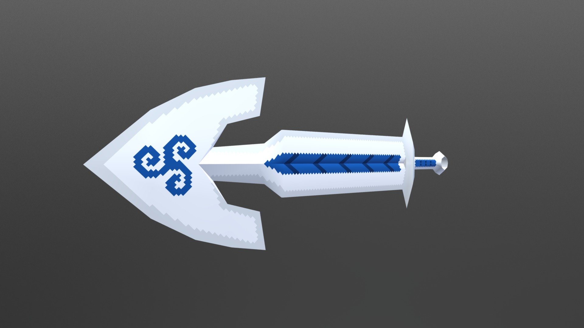 Oceanus - Low Poly w/ Pixel Texture - 3D model by Benjamin.Gordon ...