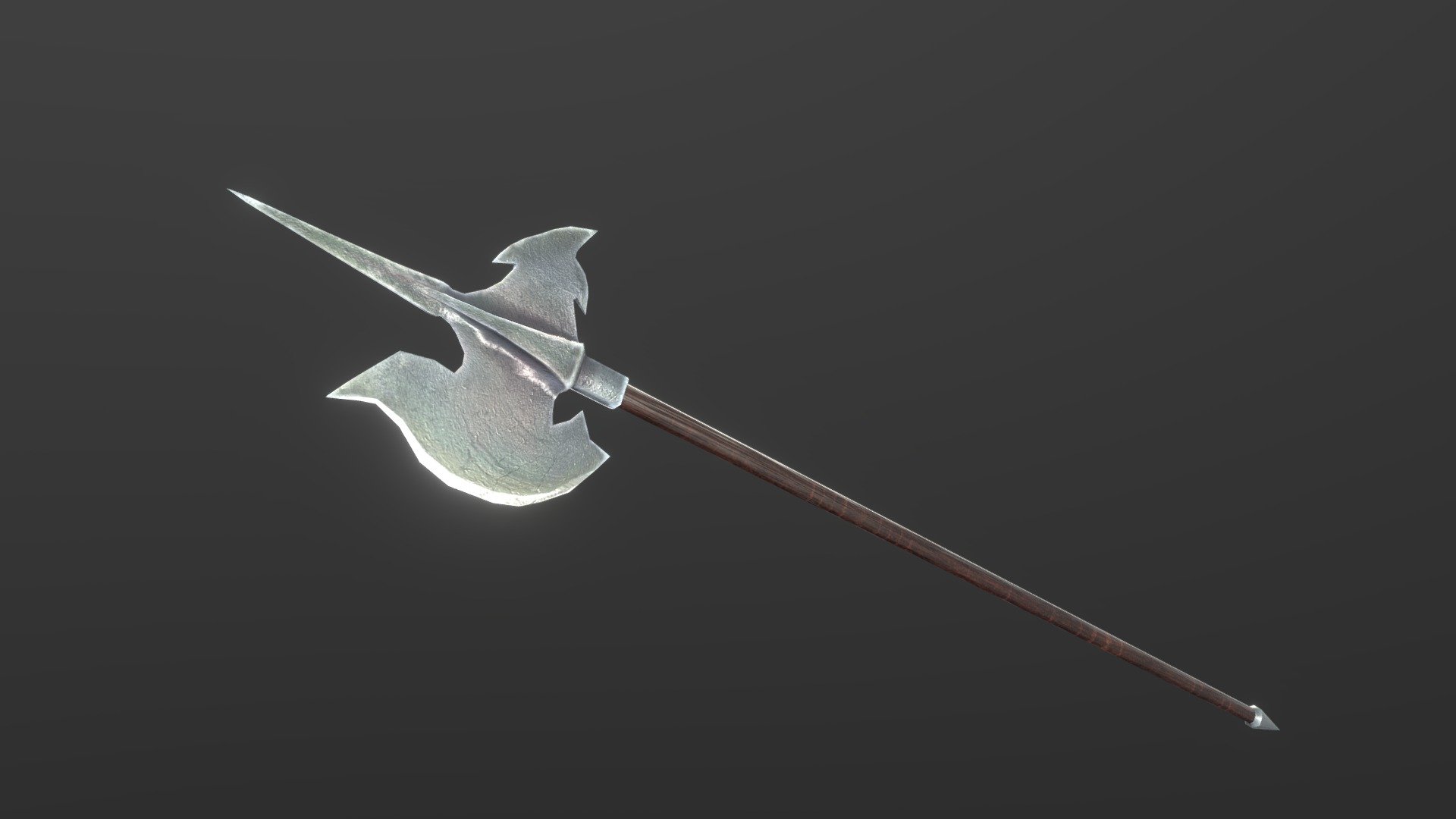 Halberd - 3D model by emf-v [0fadd38] - Sketchfab