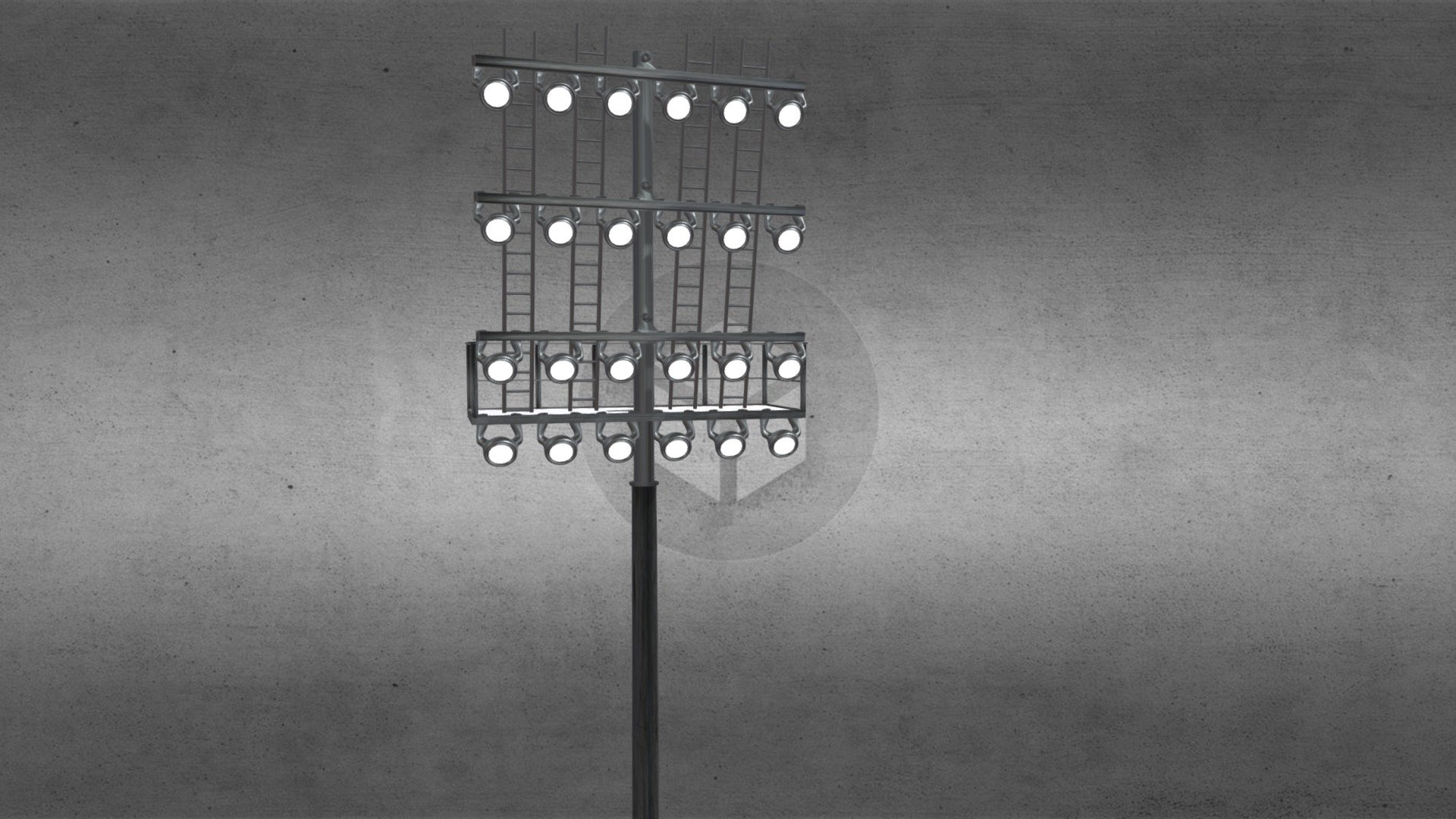 Stadium- Lights - 3D model by llllline [0faf62a] - Sketchfab