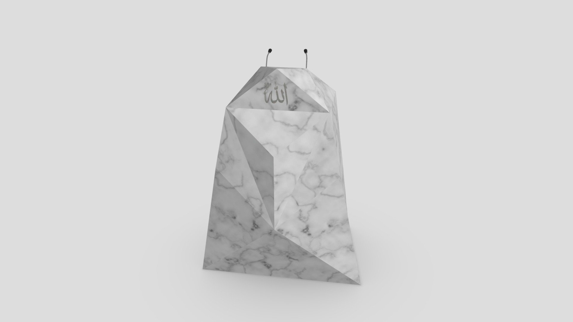mimbar marmer - 3D model by leorenaldo25 [0faf73d] - Sketchfab