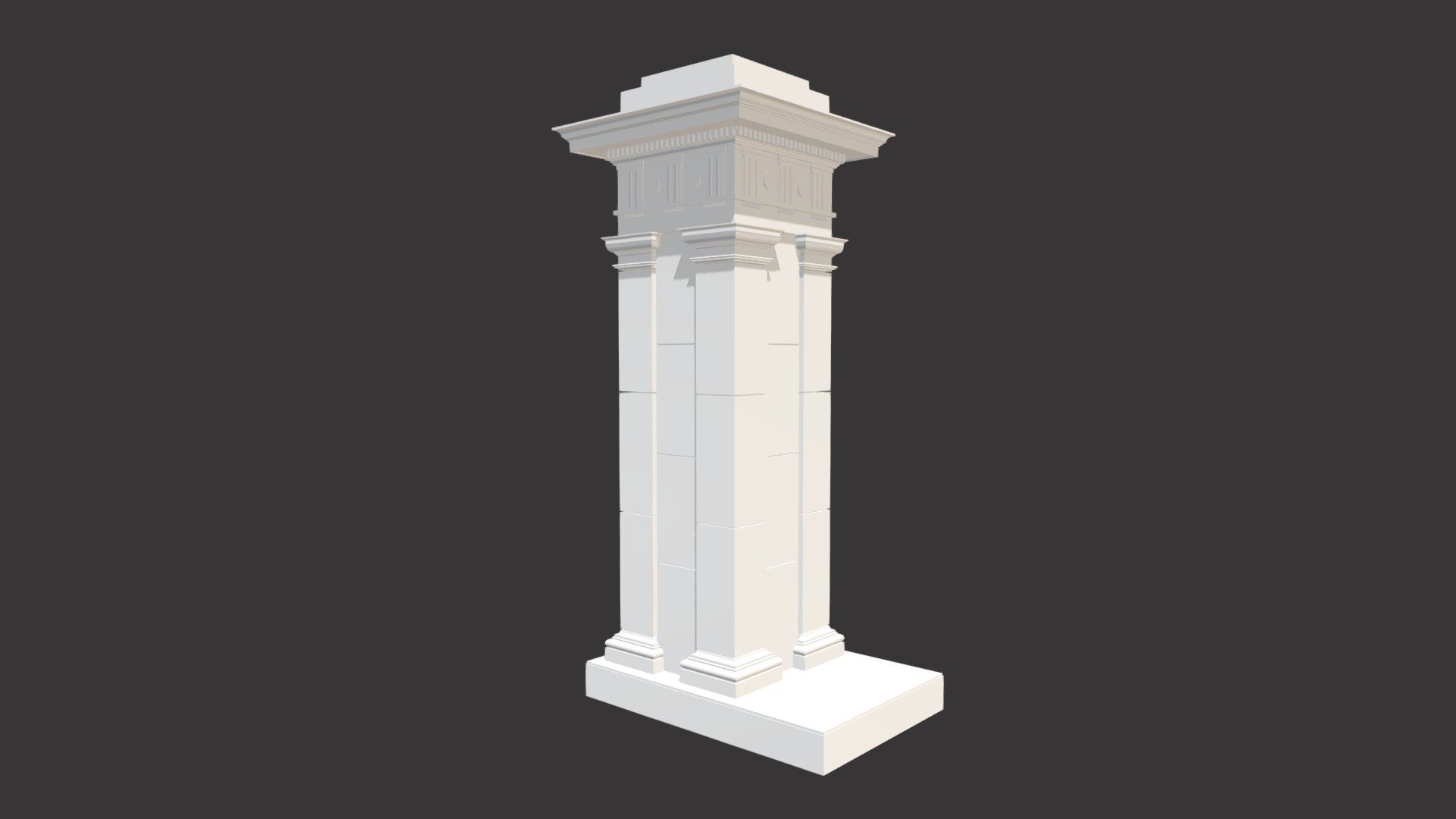 JOHNSON ENTRY GATE - 3D model by HERES [0faf7bb] - Sketchfab