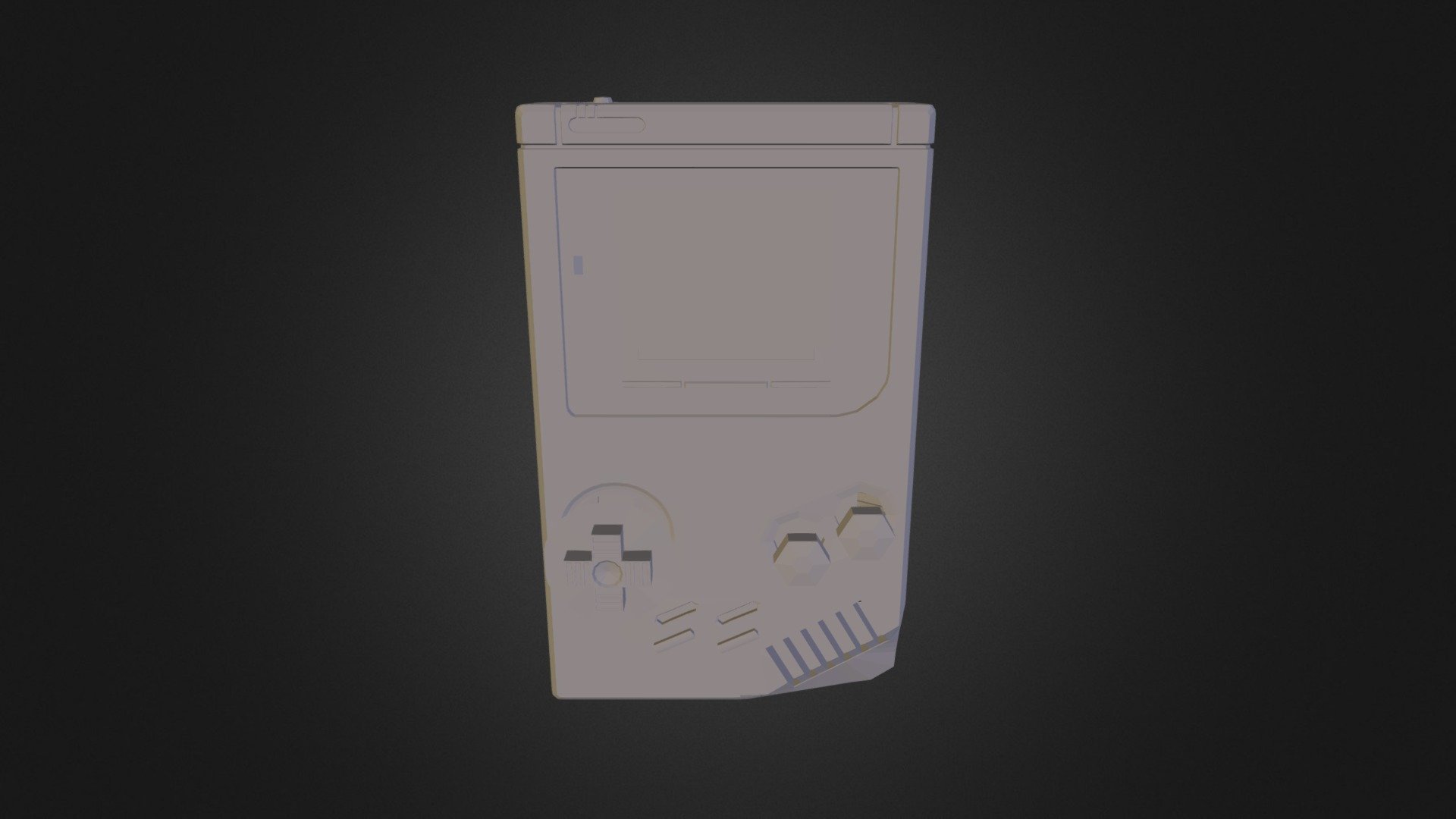 Gameboy poly surface - 3D model by Marc Brugue (@marcbrugue) [0faf8ae ...
