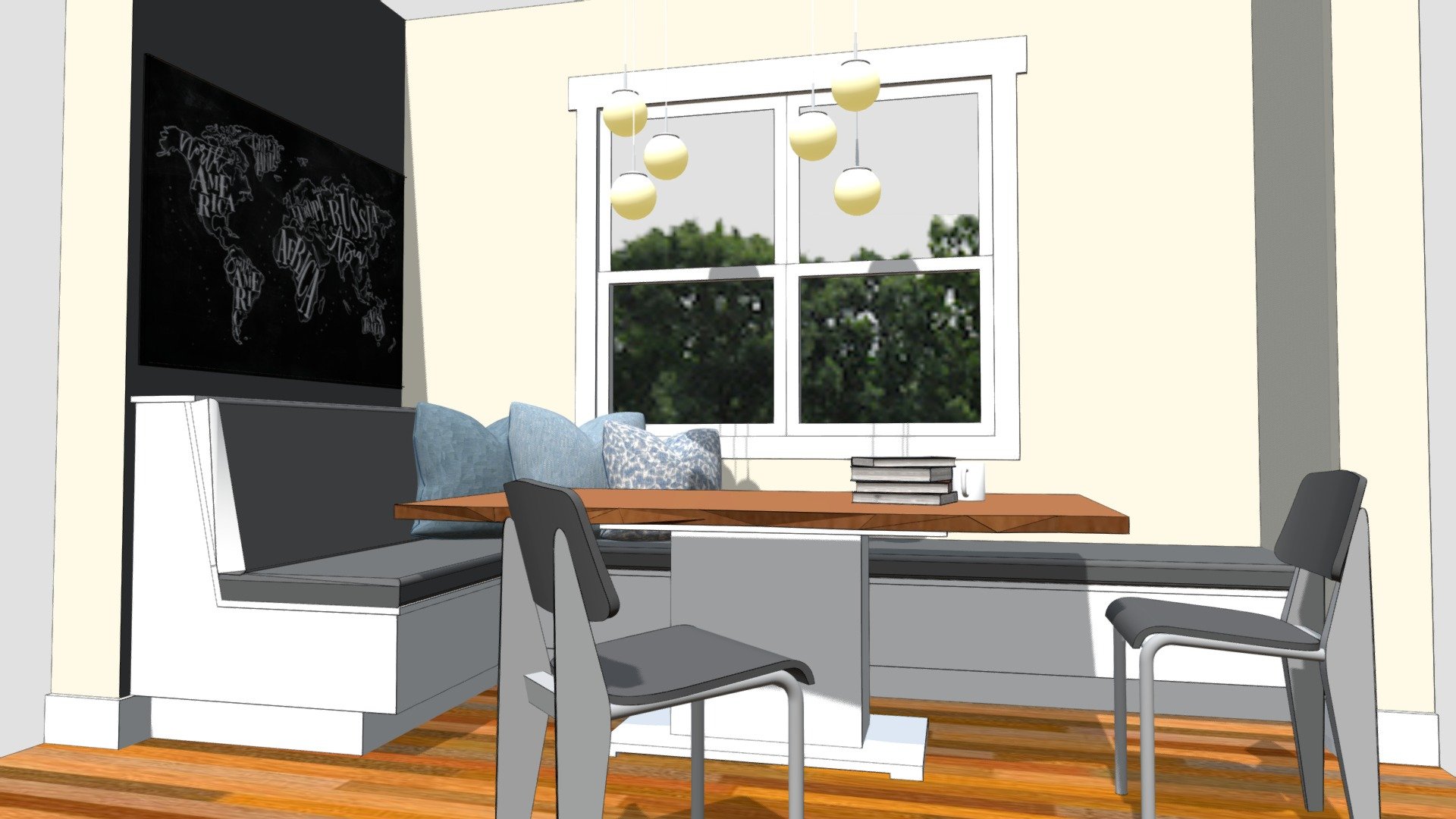 Banquette v2 - 3D model by Faith Teel (@faithteel) [0fb0394] - Sketchfab
