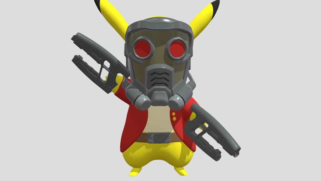 pikachu car - A 3D model collection by golujhapikachu - Sketchfab