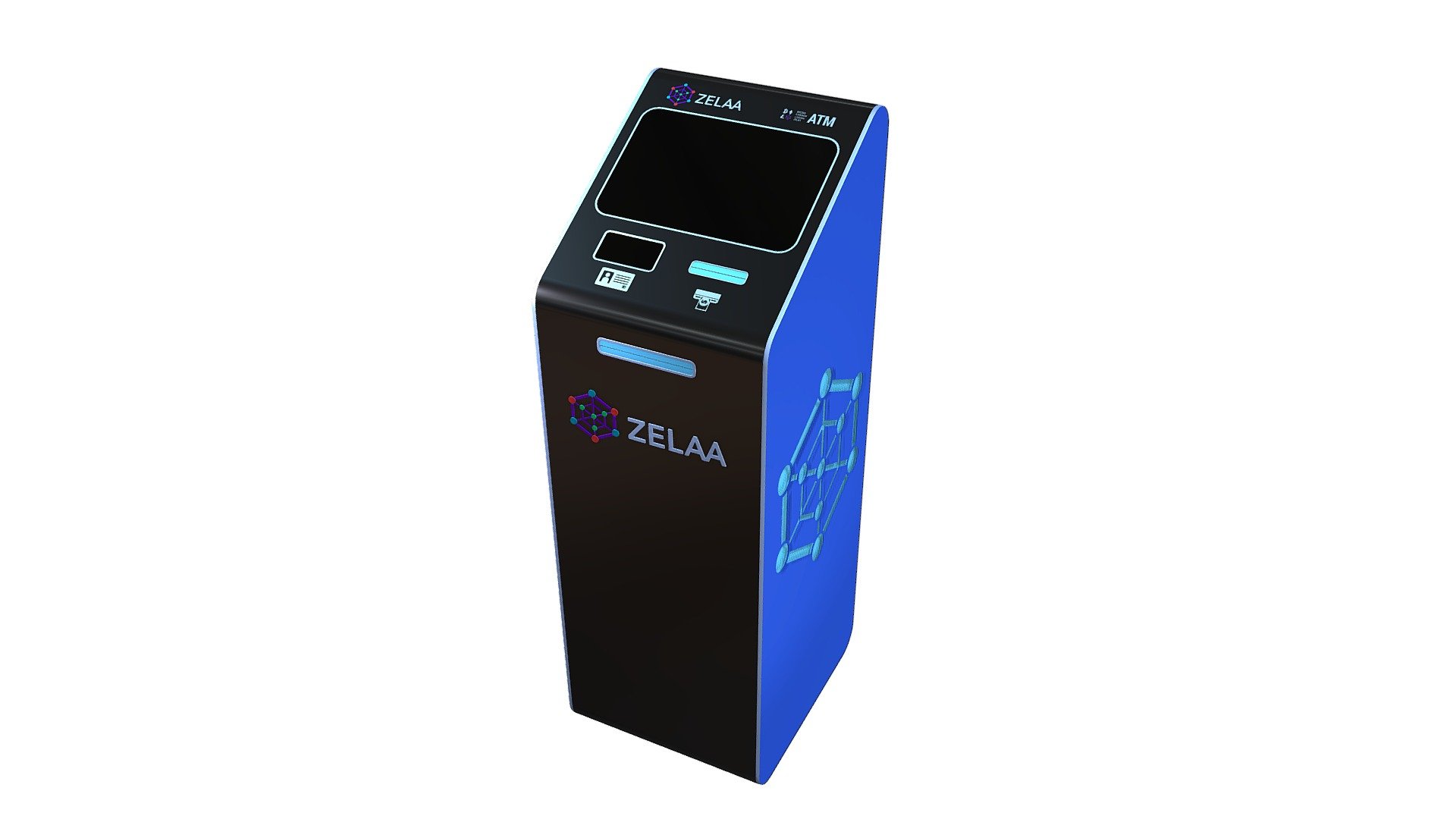 Cryptocurrency Atm - Zelaa Coin - 3D model by INDRO DESIGNS (@indro1997 ...