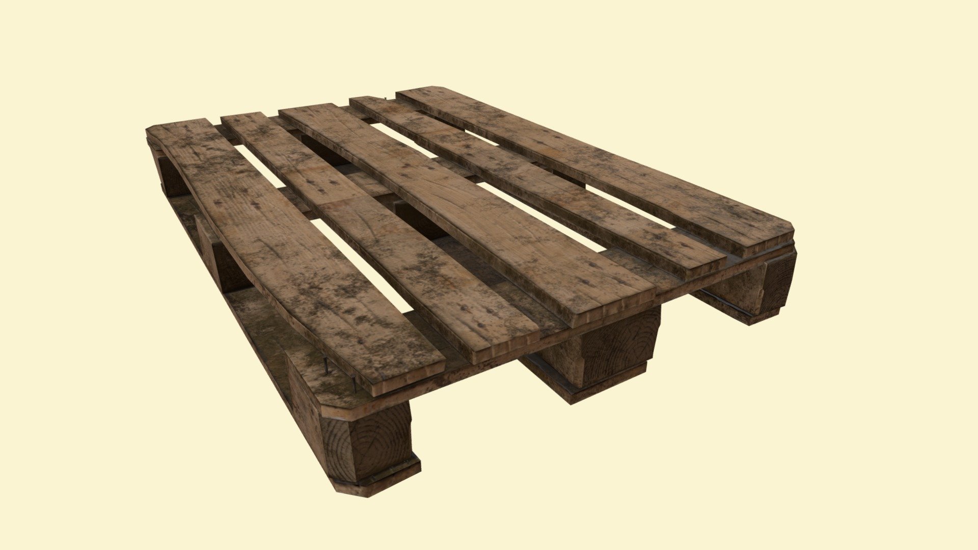 Wood Pallet - 3D model by den4ik2302 [0fb5b66] - Sketchfab