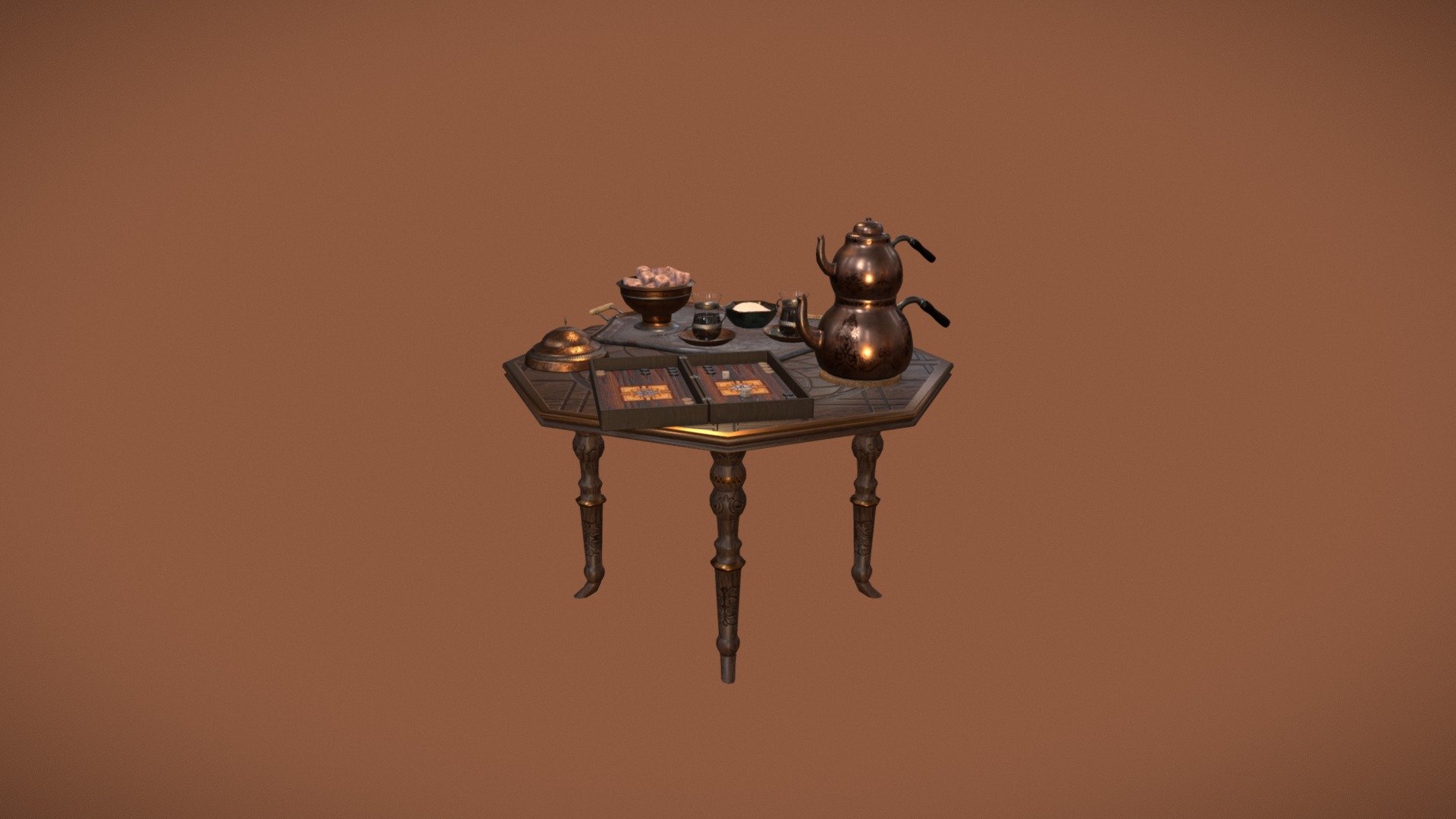 Turkish Delight Scene - Download Free 3D model by nur_ay [0fb7741 ...