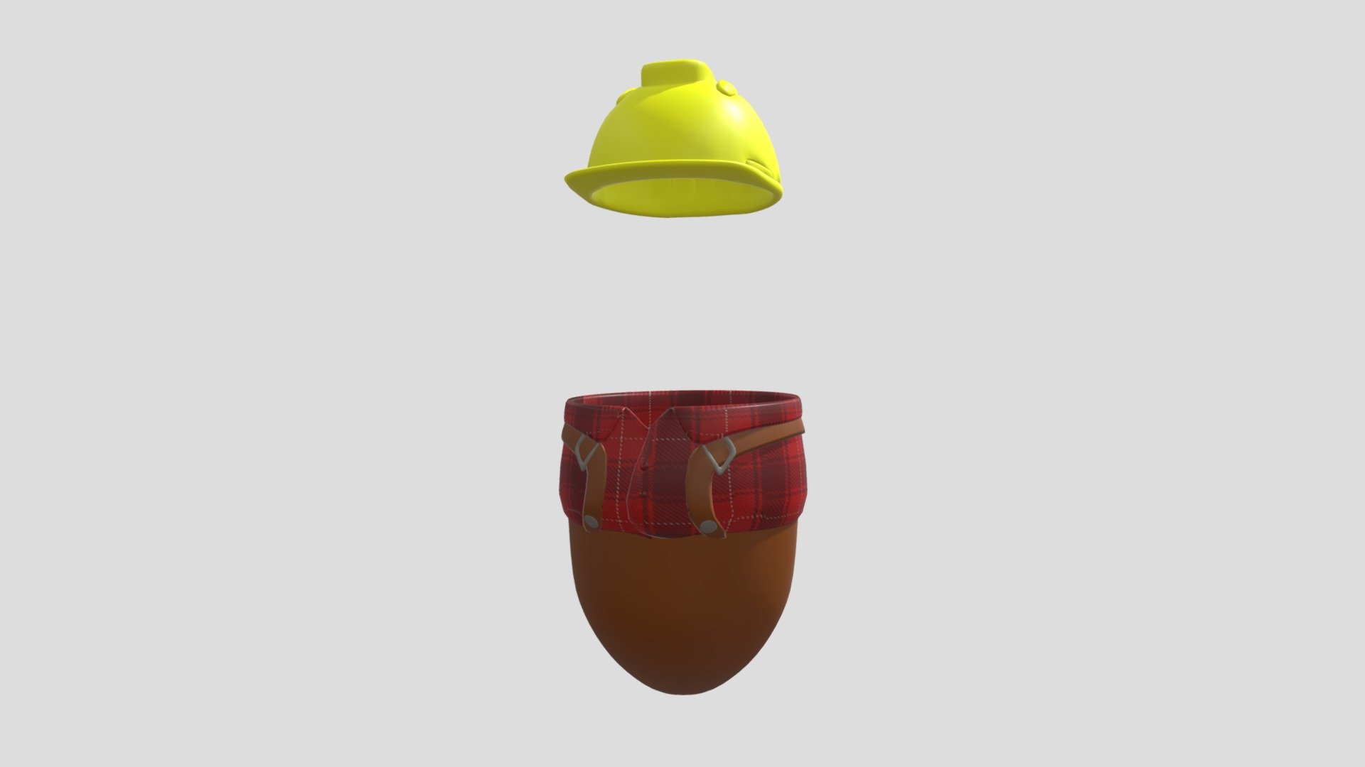 Builder Larry Costume - Download Free 3D model by liamandnico [0fb9e51] - Sketchfab