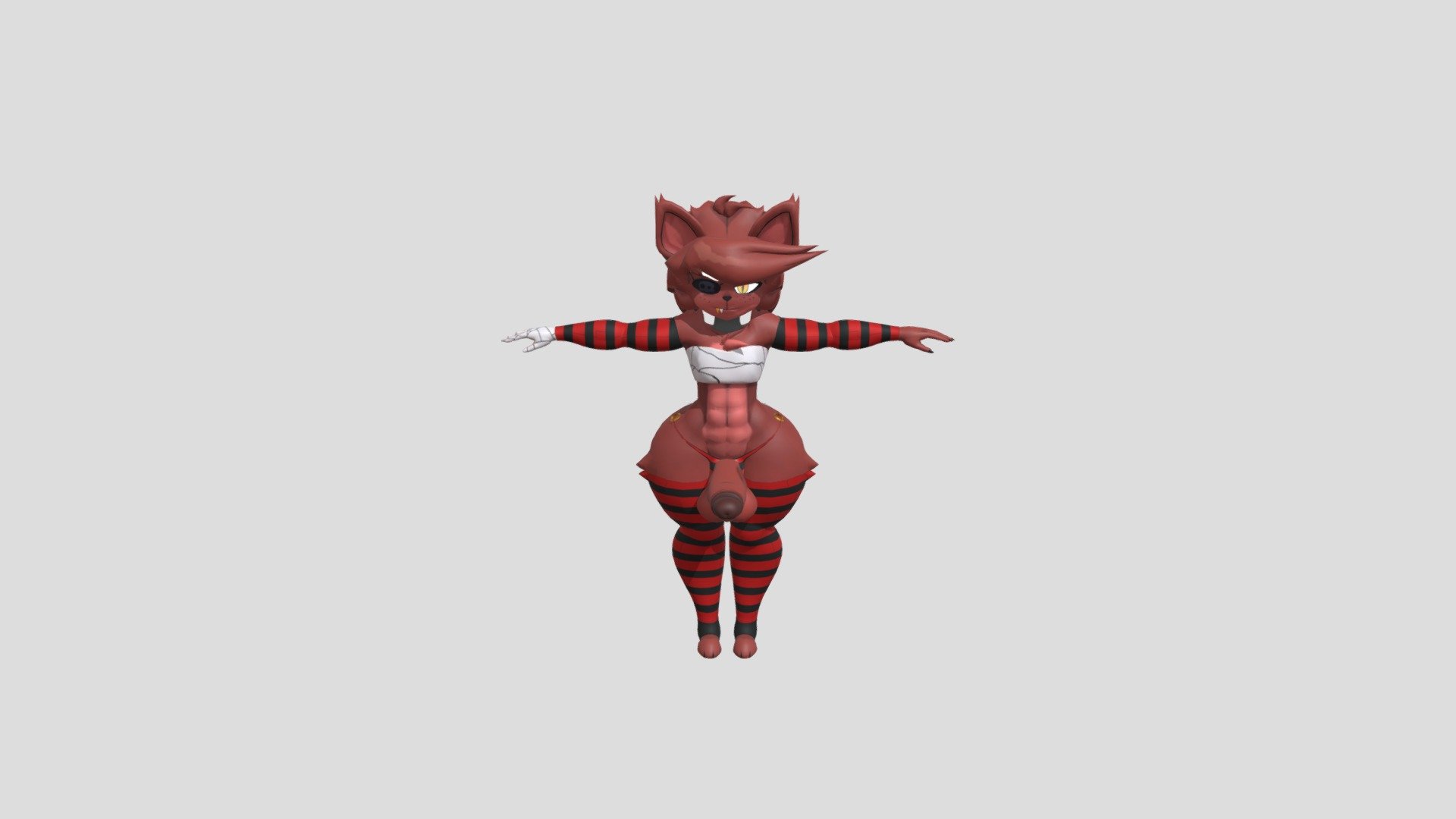 Femboy Fexa - Download Free 3D model by bread (@OreoWolf) [0fba48a ...
