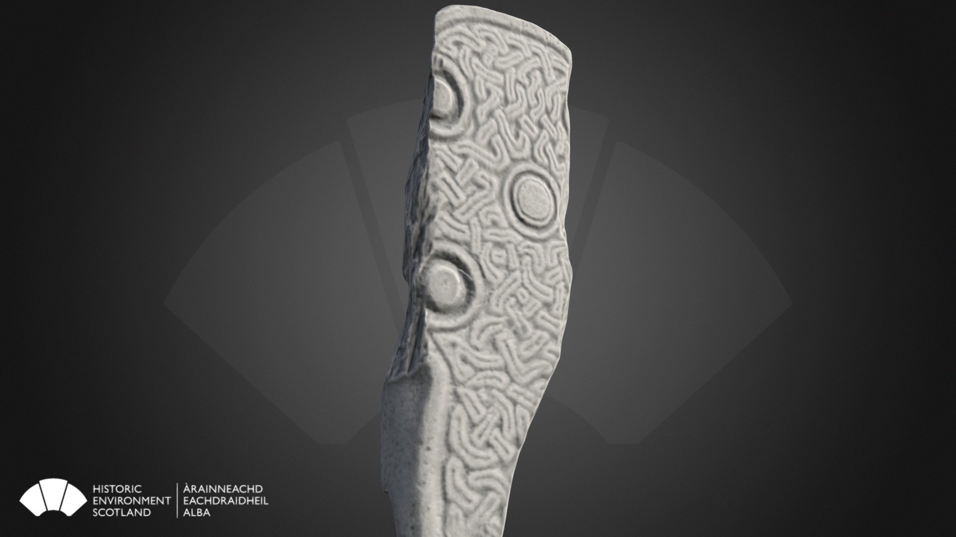 Cross Head Fragment, Whithorn Priory - 3D model by Historic Environment ...