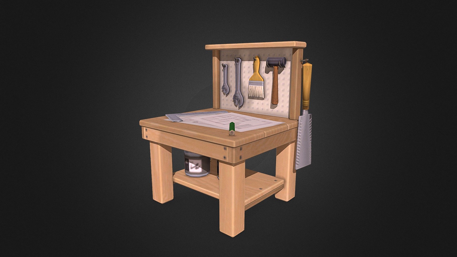 Animal Crossing New Horizons Mini DIY Workbench - Download Free 3D ...