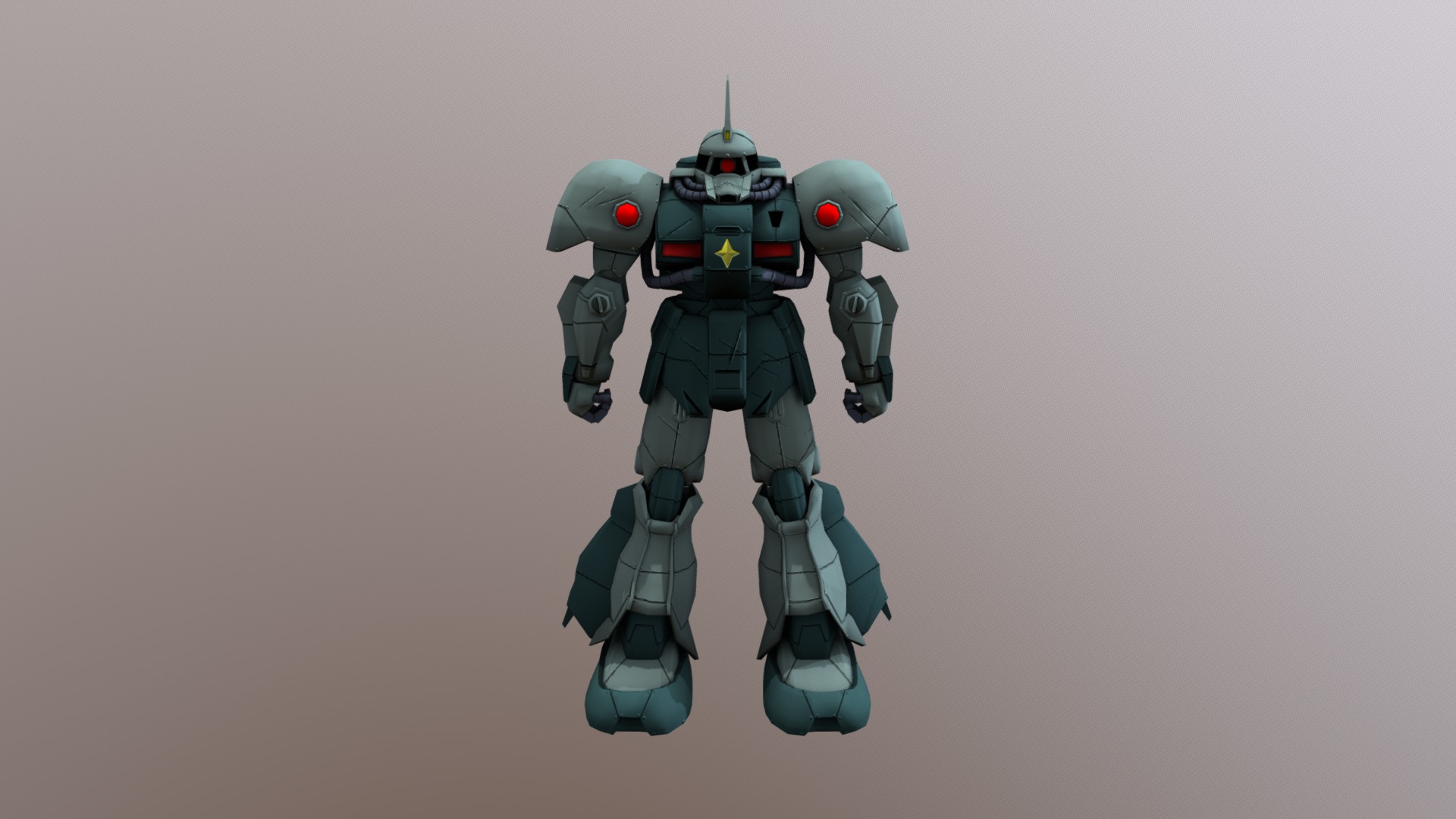 Gundam ZAKO - 3 - Download Free 3D model by Hiago Tadeu (@HiagoTadeu ...