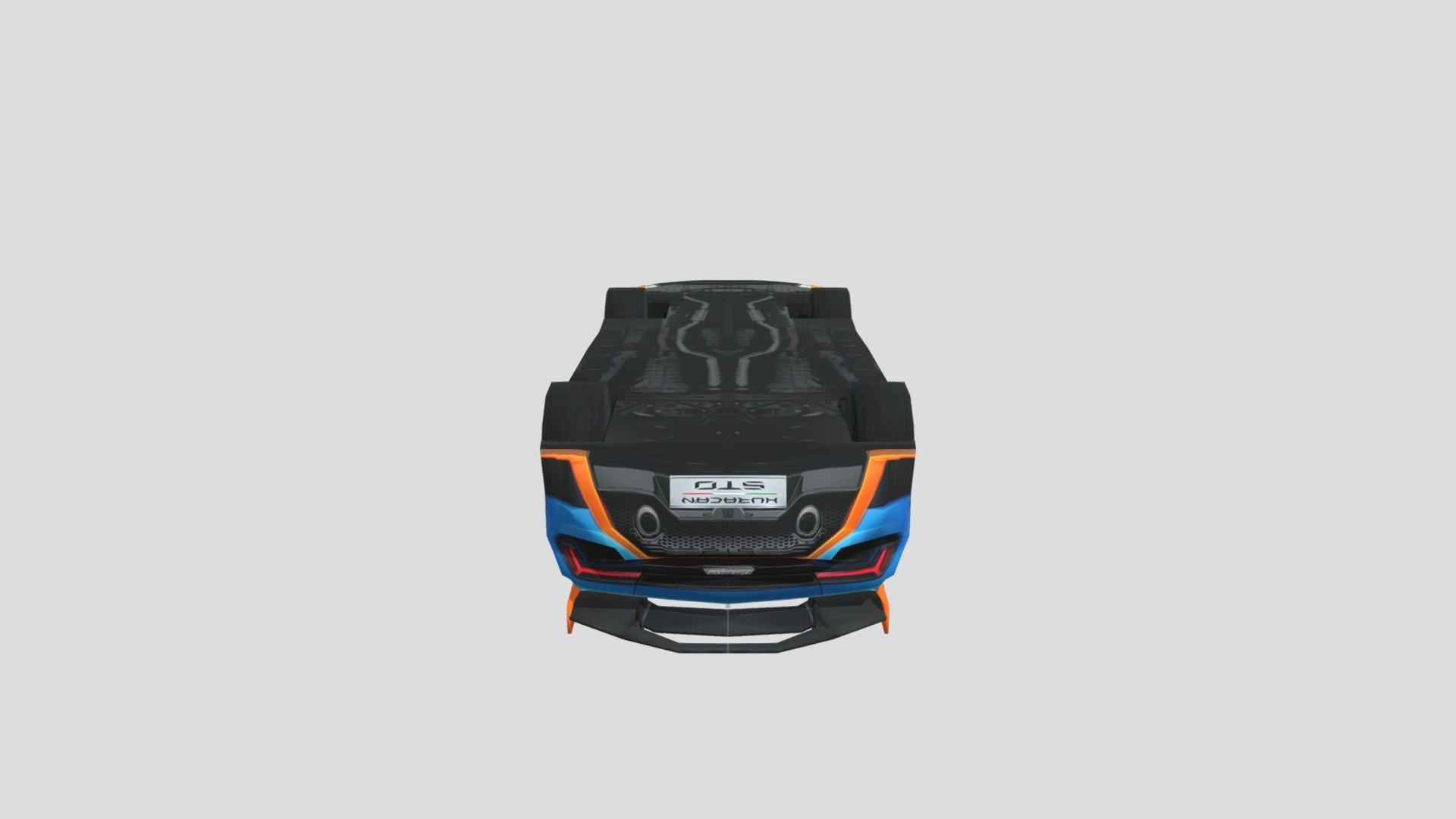 ps1-low-poly-2021-lamborghini-huracan-sto (2) - 3D model by ...