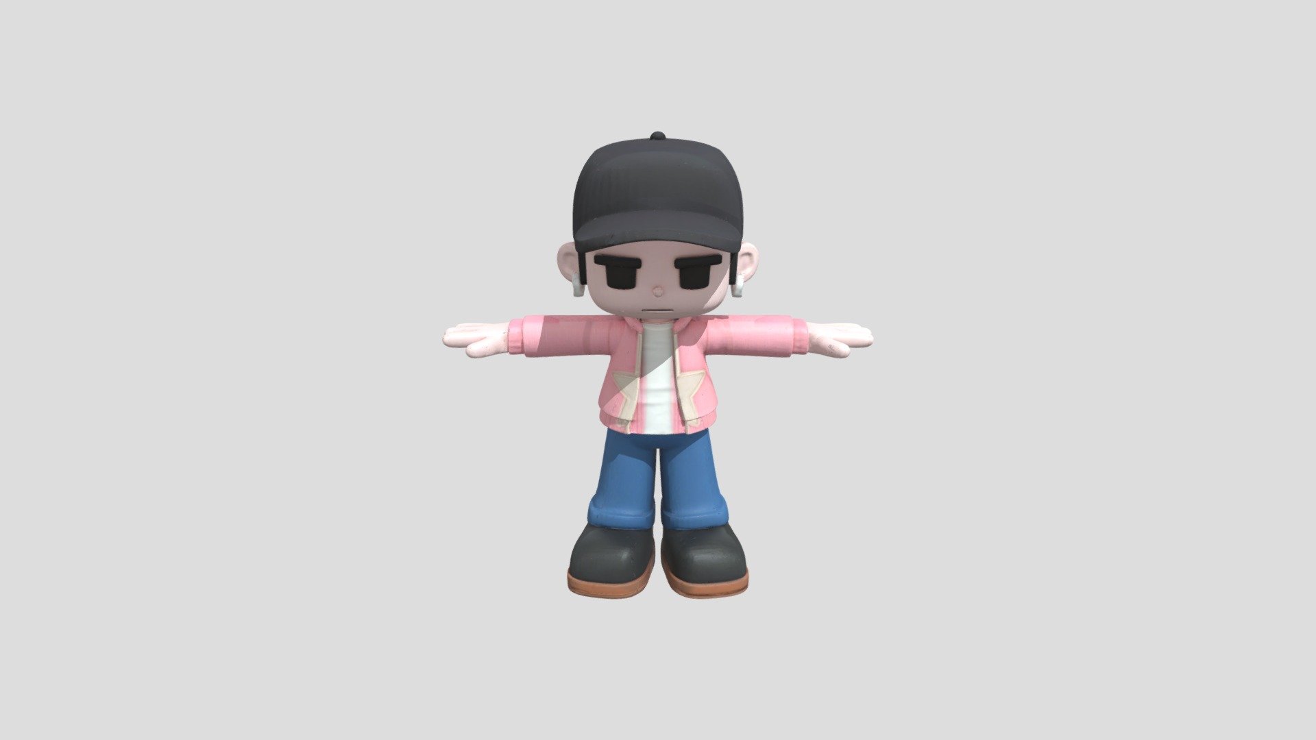 Character Pose foot separated - Download Free 3D model by Carlos ...