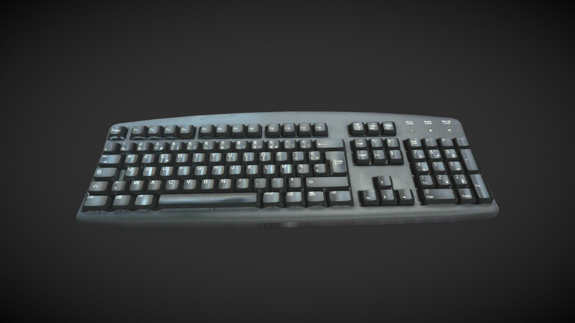 Keyboard - 3D model by The Learning Network (@TheLearningNetwork ...