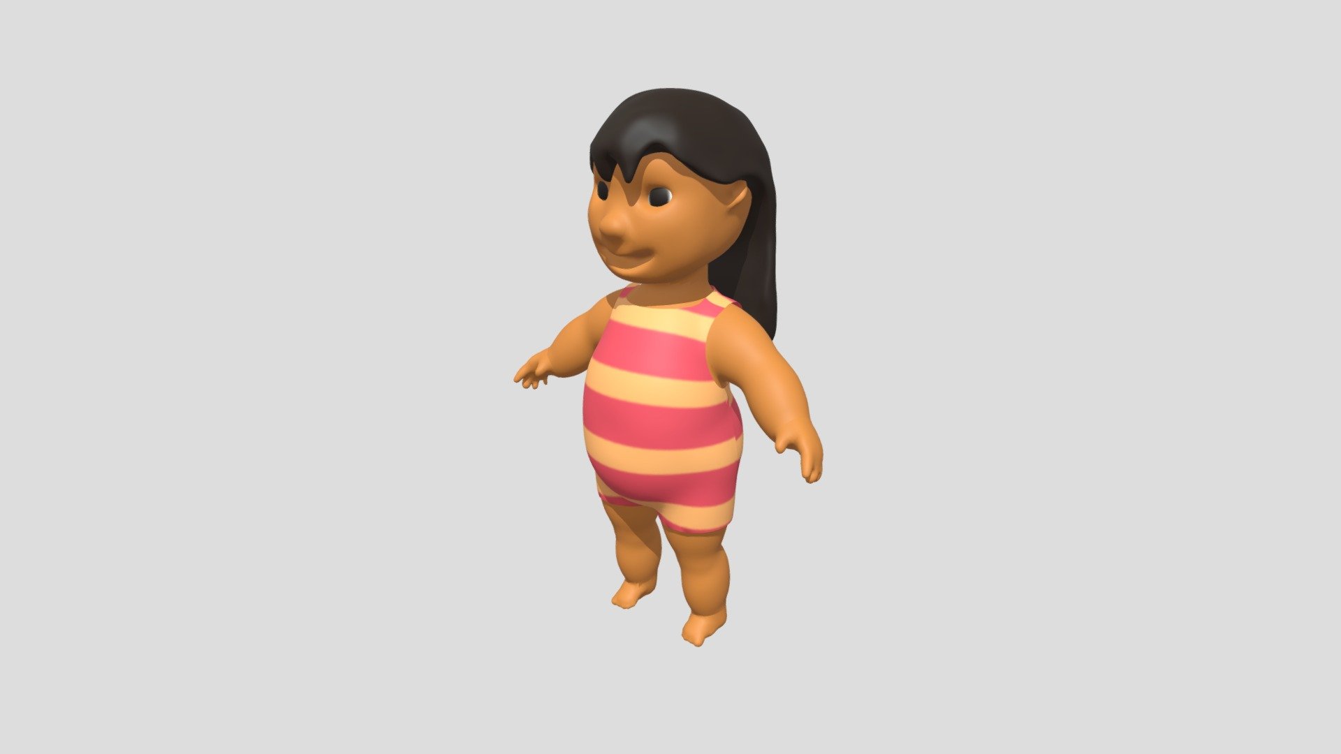 Lilo TP1 - 3D model by Christophe Lauzon (@lapetitemadness) [0fc1043 ...