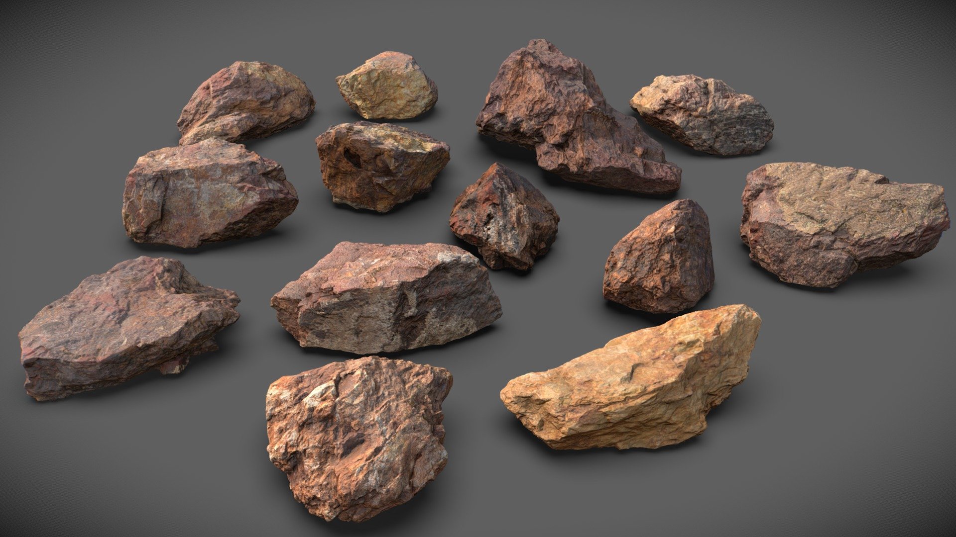 13 Stones Mountain Scanned - 3D model by Sanya Laneev (@lansvision2 ...